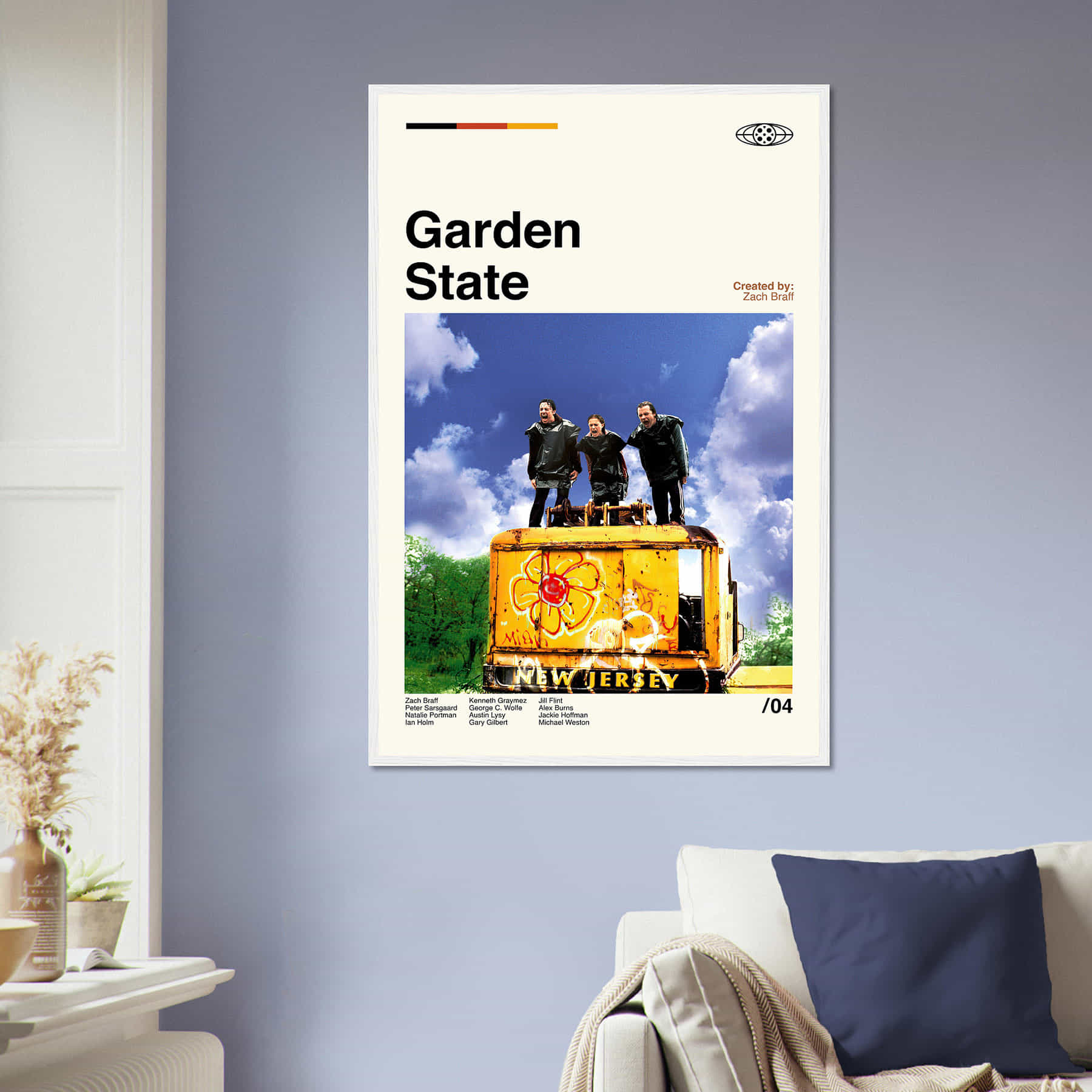 Garden State Movie, Barcode Print, Garden State Print - Citiesbox