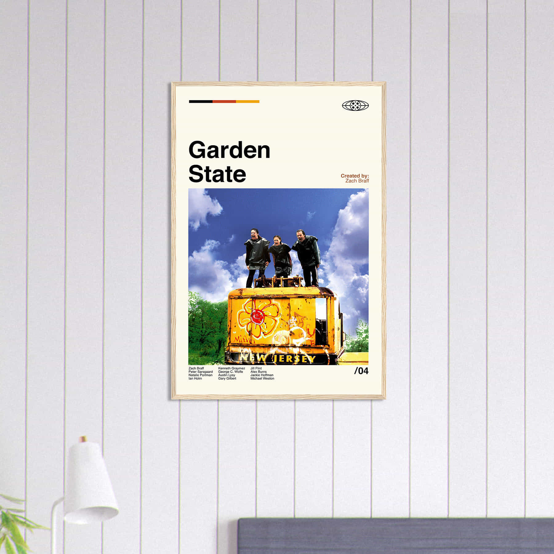 Garden State Movie, Barcode Print, Garden State Print - Citiesbox