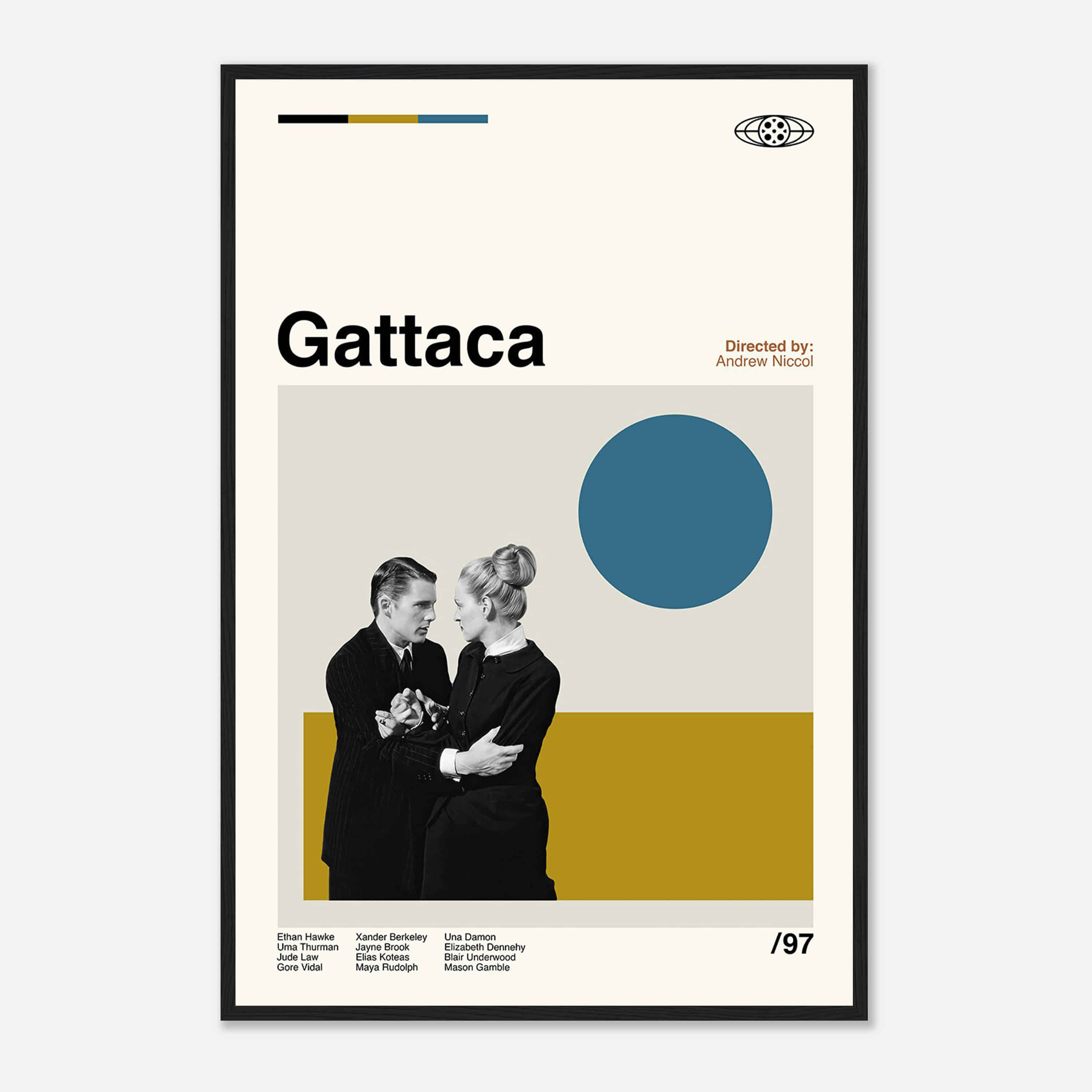 Gattaca Movie Poster, Andrew Niccol, Movie Poster - Citiesbox