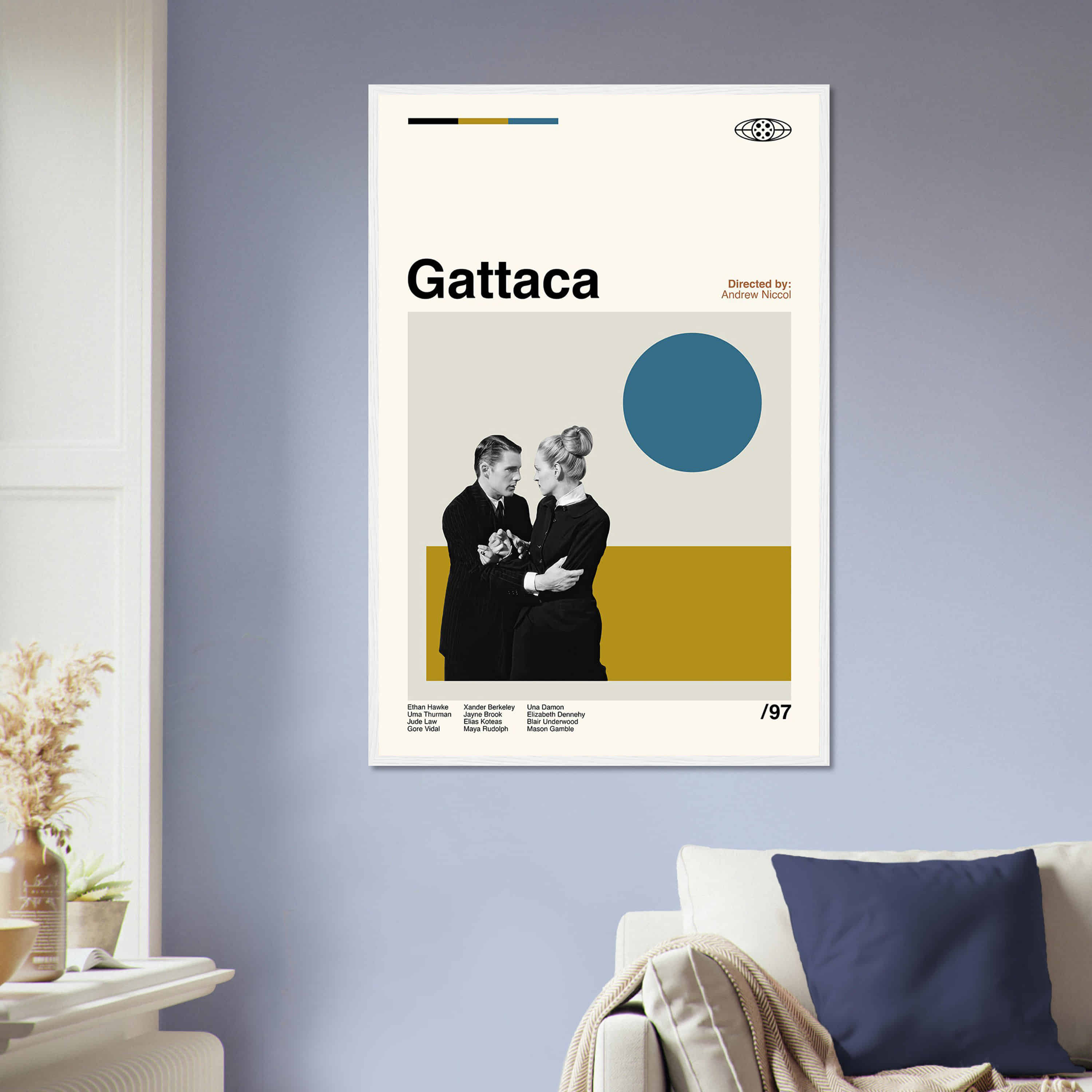Gattaca Movie Poster, Andrew Niccol, Movie Poster - Citiesbox