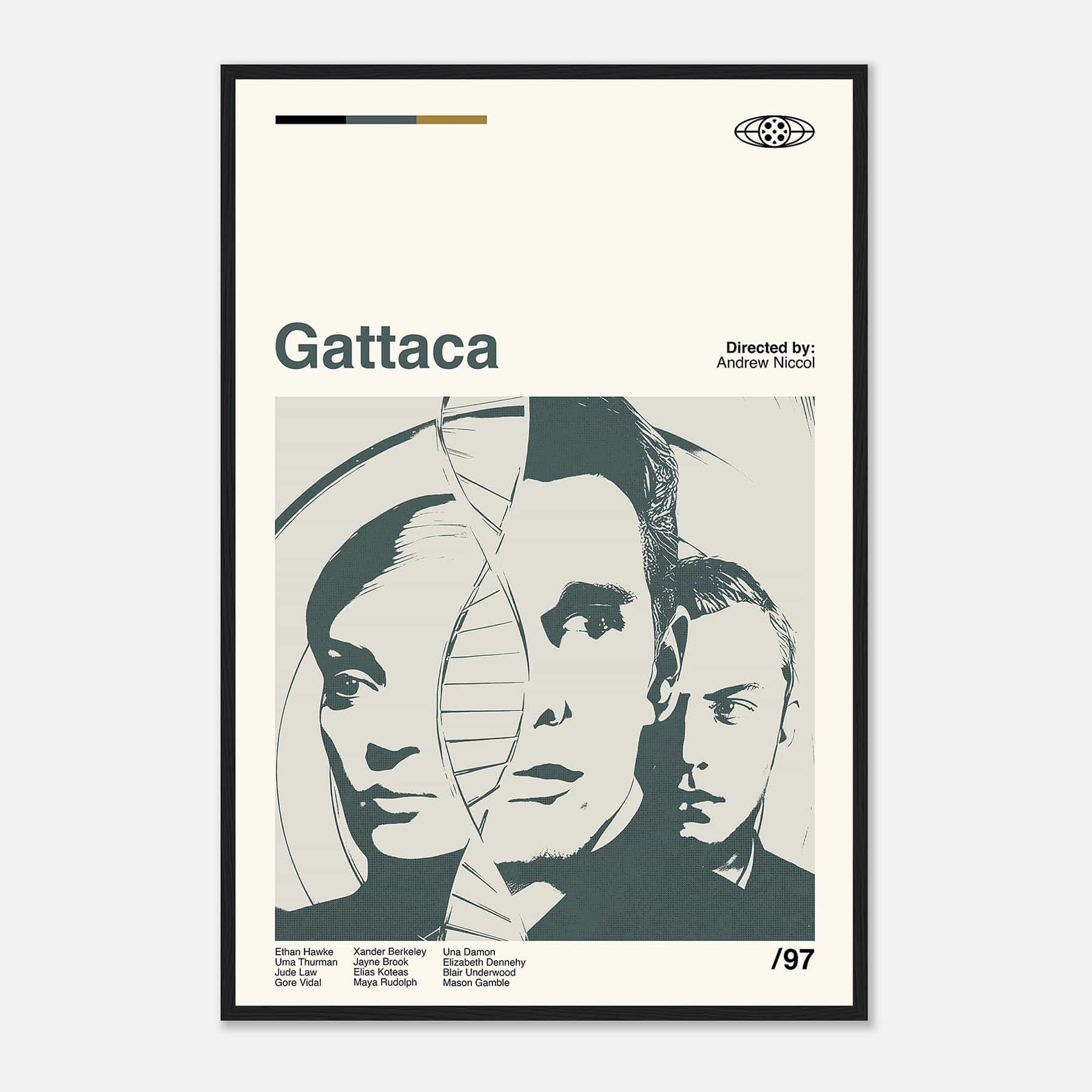 Gattaca Poster, Gattaca Print, Andrew Niccol Poster - Citiesbox