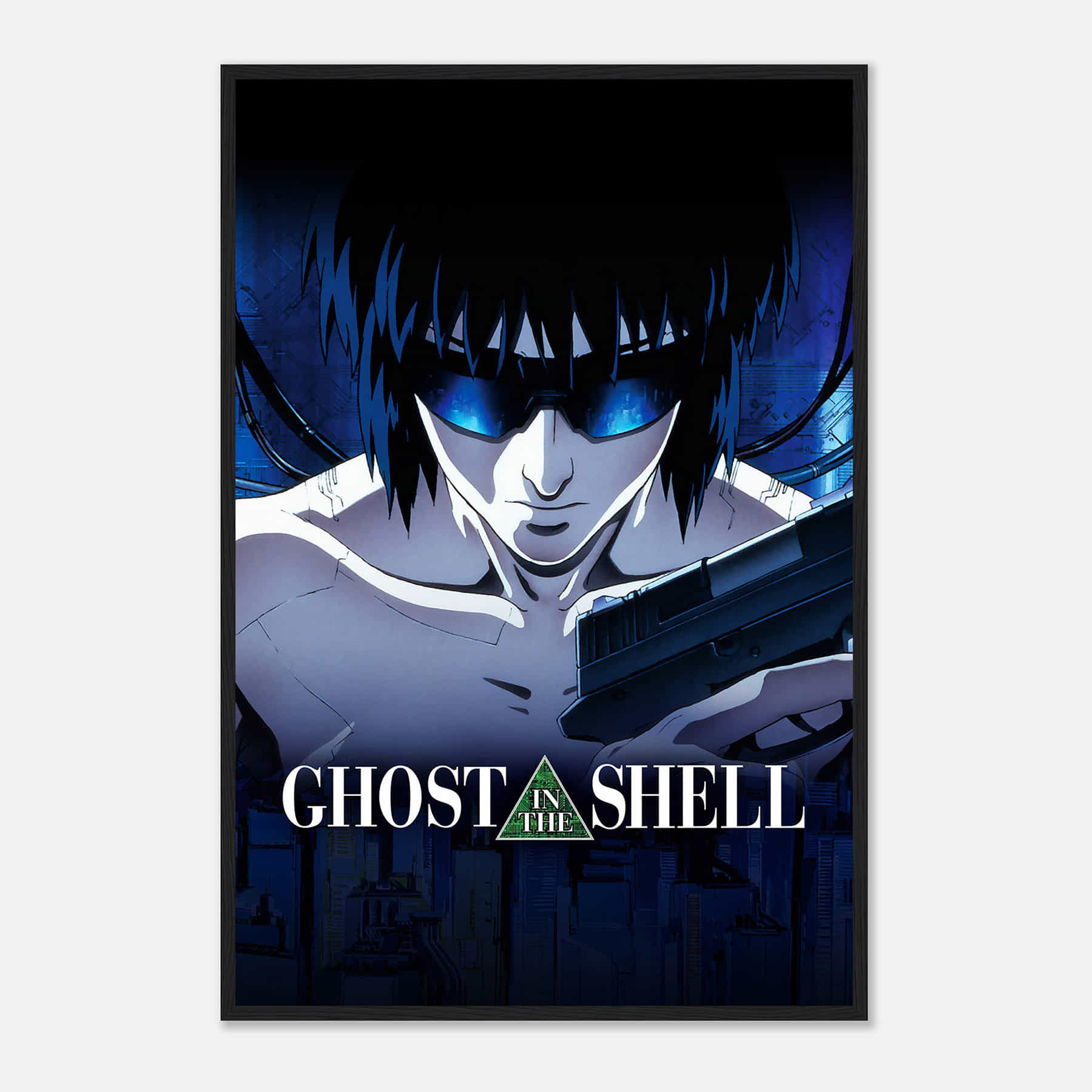 Ghost in the Shell Movie Poster, Ghost in the Shell Vintage Movie ...