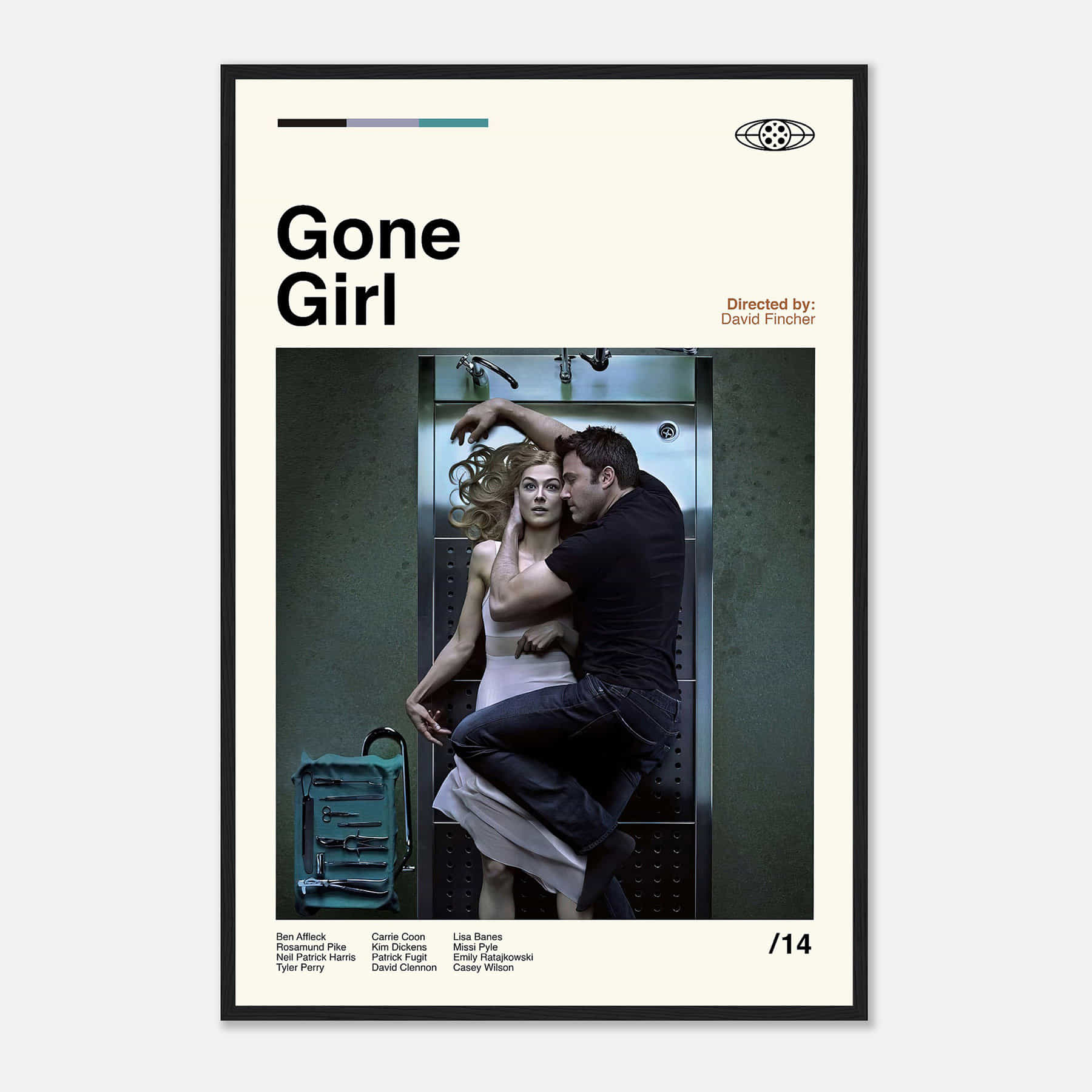 Gone Girl Movie Poster Gone Girl Print Classic Movie Citiesbox gone-girl-movie-poster-gone-girl-print-classic-movie-citiesbox