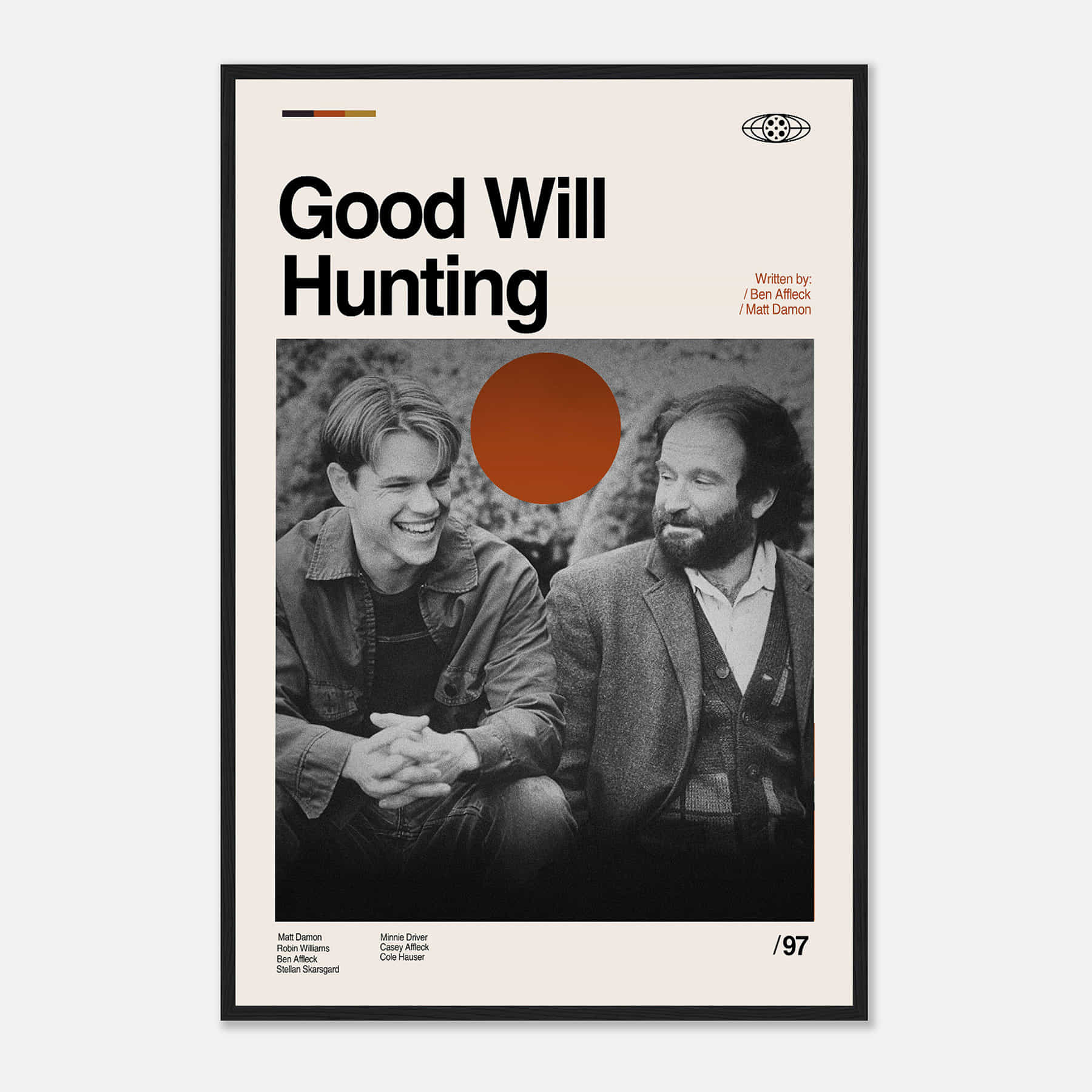 Good Will Hunting Movie Poster, Ben Affleck, Retro Poster - Citiesbox