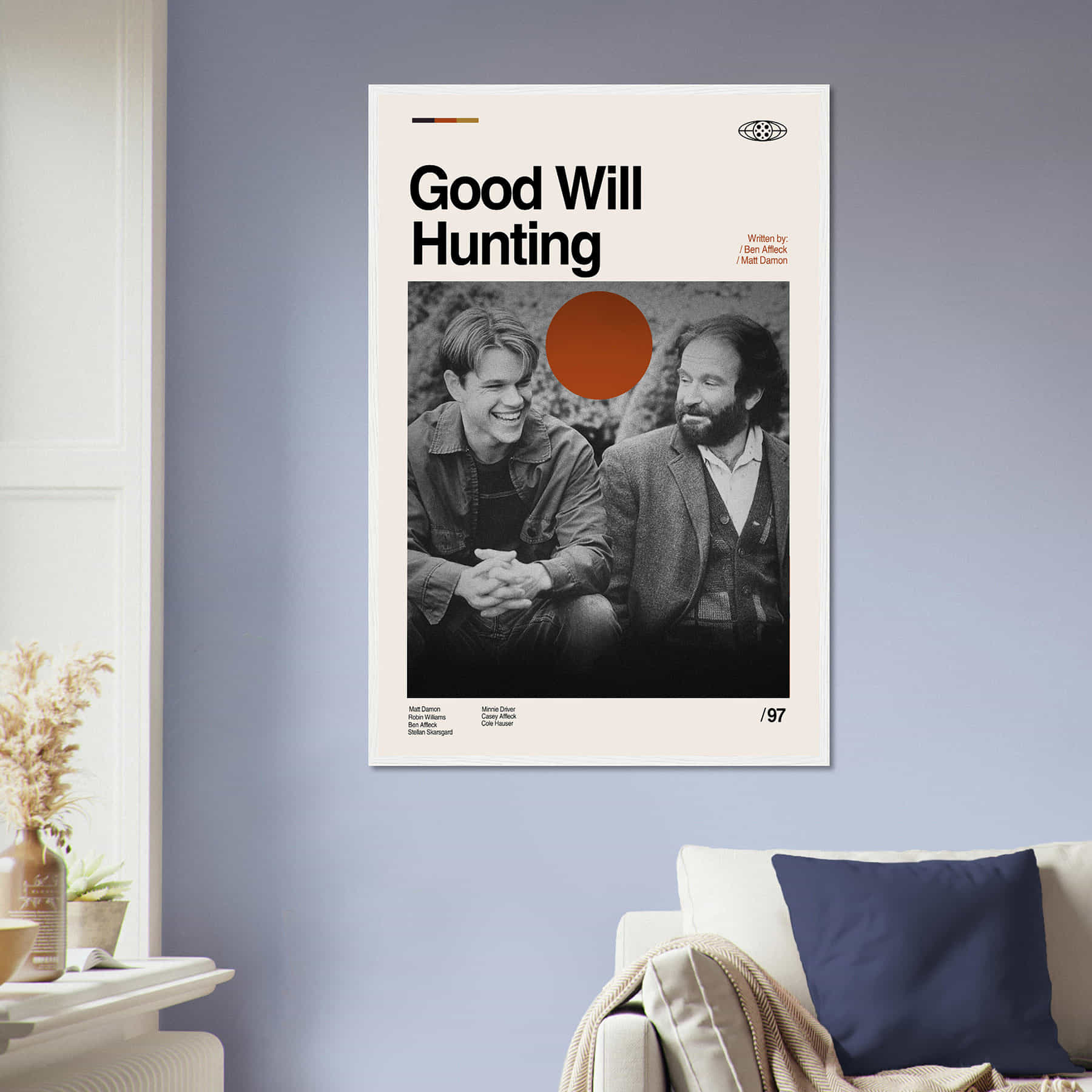 Good Will Hunting Movie Poster, Ben Affleck, Retro Poster - Citiesbox