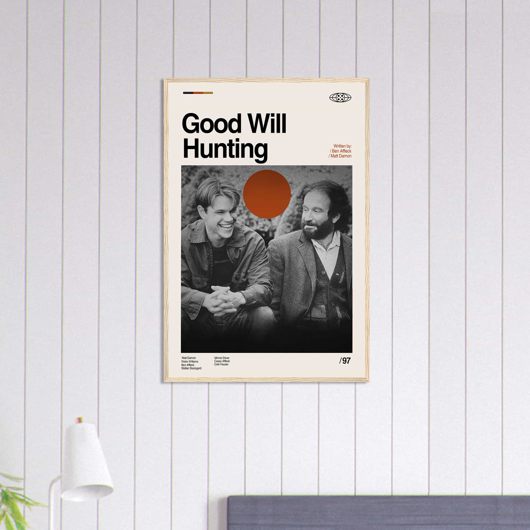 Good Will Hunting Movie Poster, Ben Affleck, Retro Poster - Citiesbox