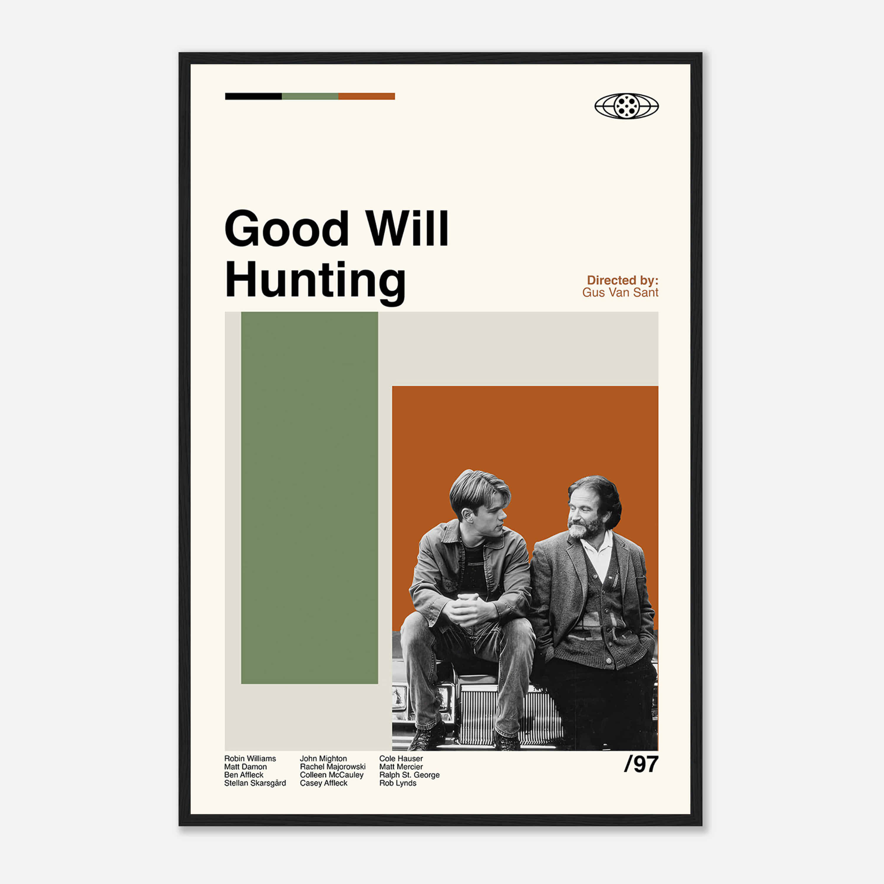 Good Will Hunting Poster, Good Will Hunting Movie, Retro Movie - Citiesbox