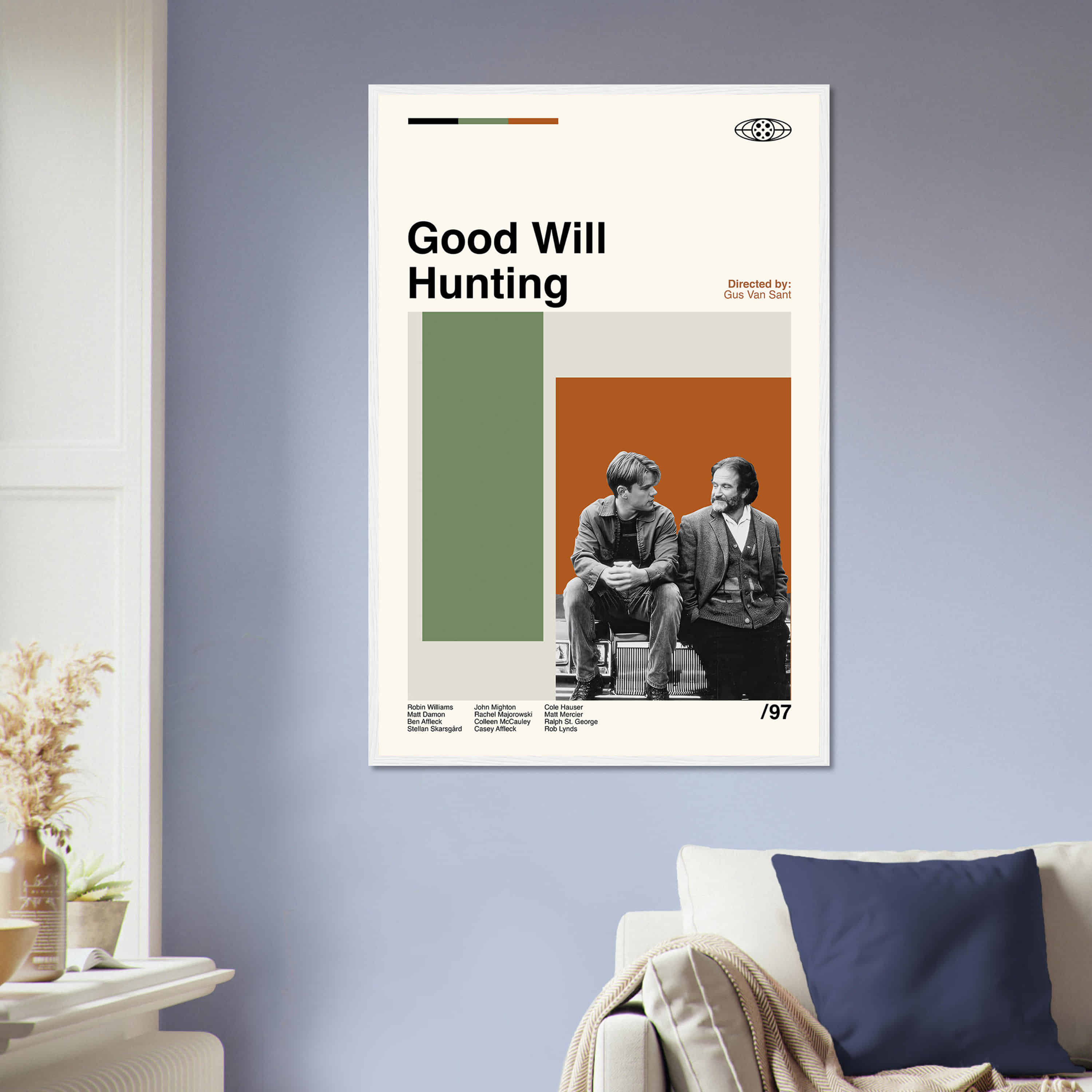 Good Will Hunting Poster, Good Will Hunting Movie, Retro Movie - Citiesbox