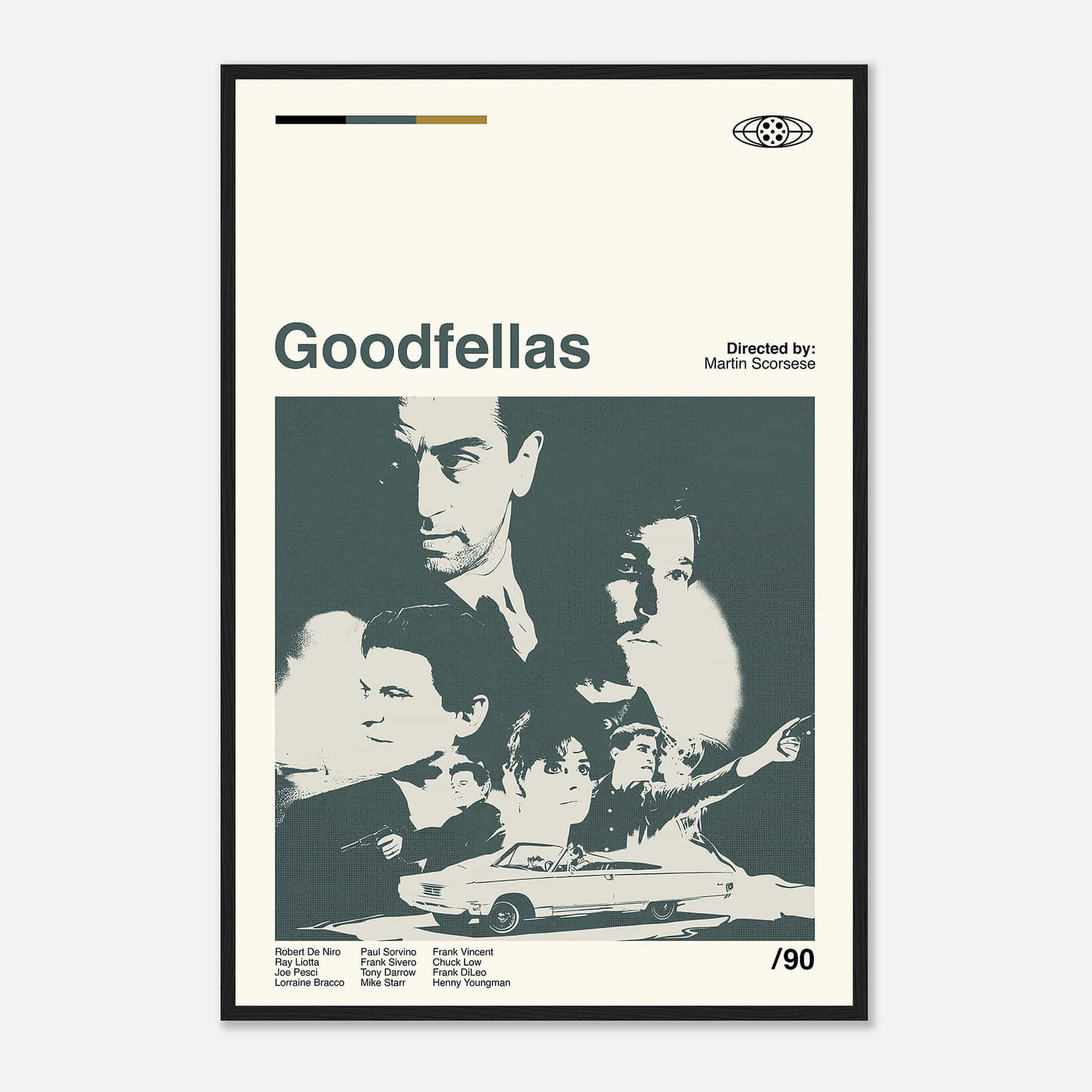 Goodfellas Movie Poster, Goodfellas Print, Retro Movie Poster - Citiesbox