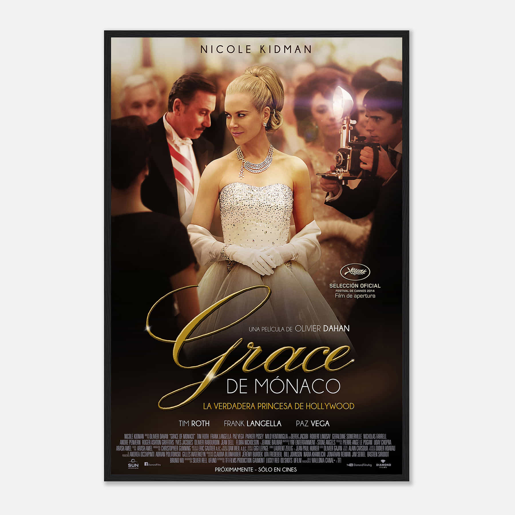 Grace of Monaco Movie Poster, Nicole Kidman Classic Movie Poster ...