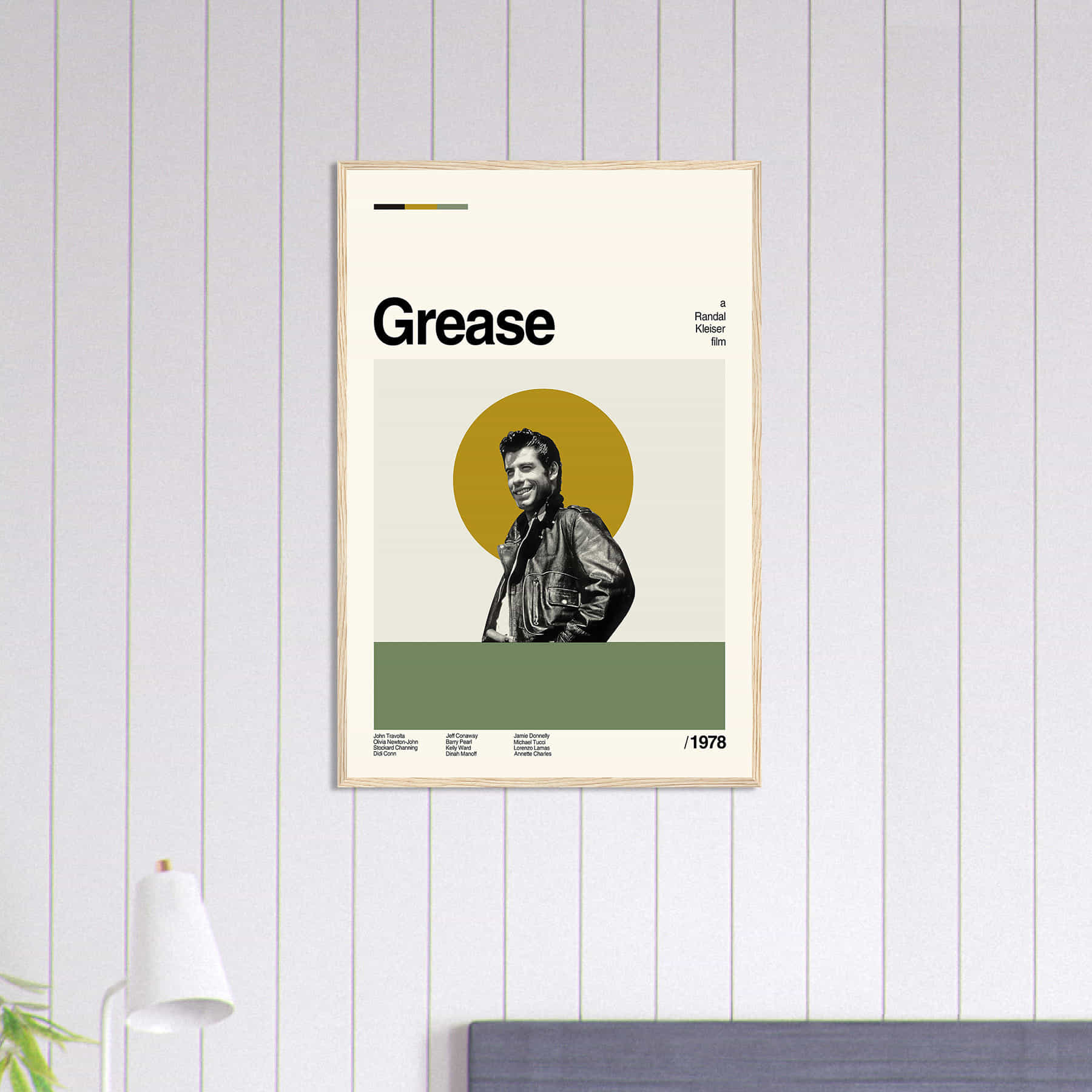 Grease Movie Poster, Grease Print, Retro Movie Poster - Citiesbox