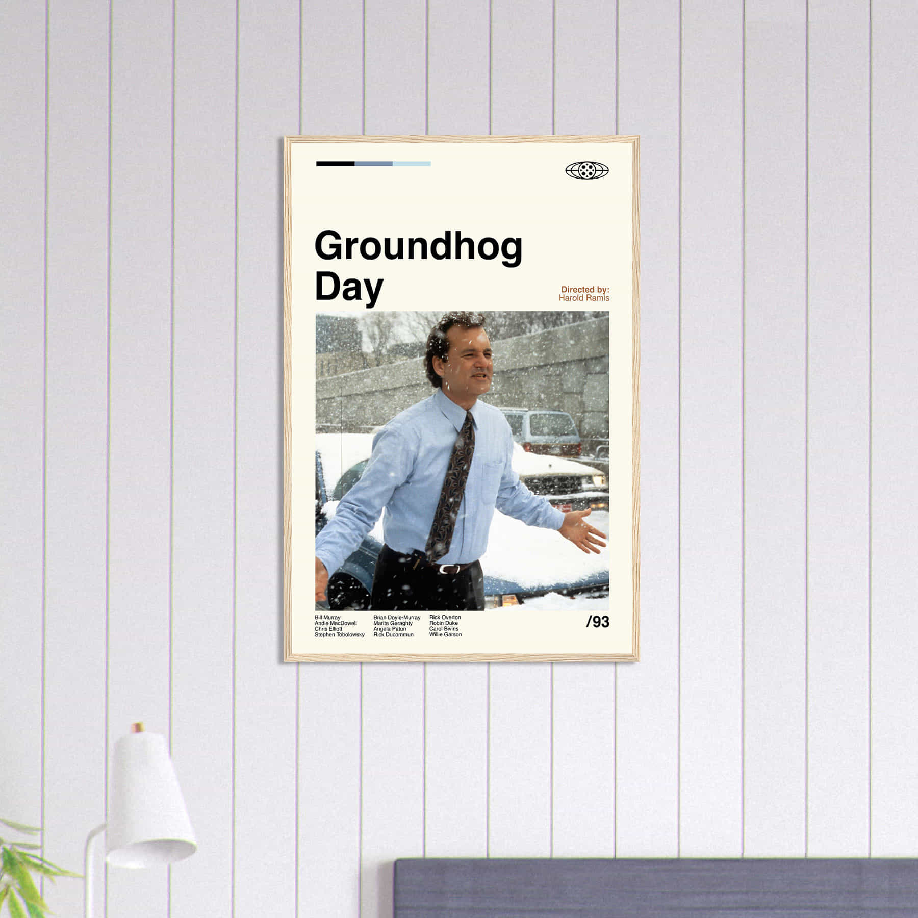Groundhog Day Poster, Groundhog Day Movie, Retro Movie Poster - Citiesbox