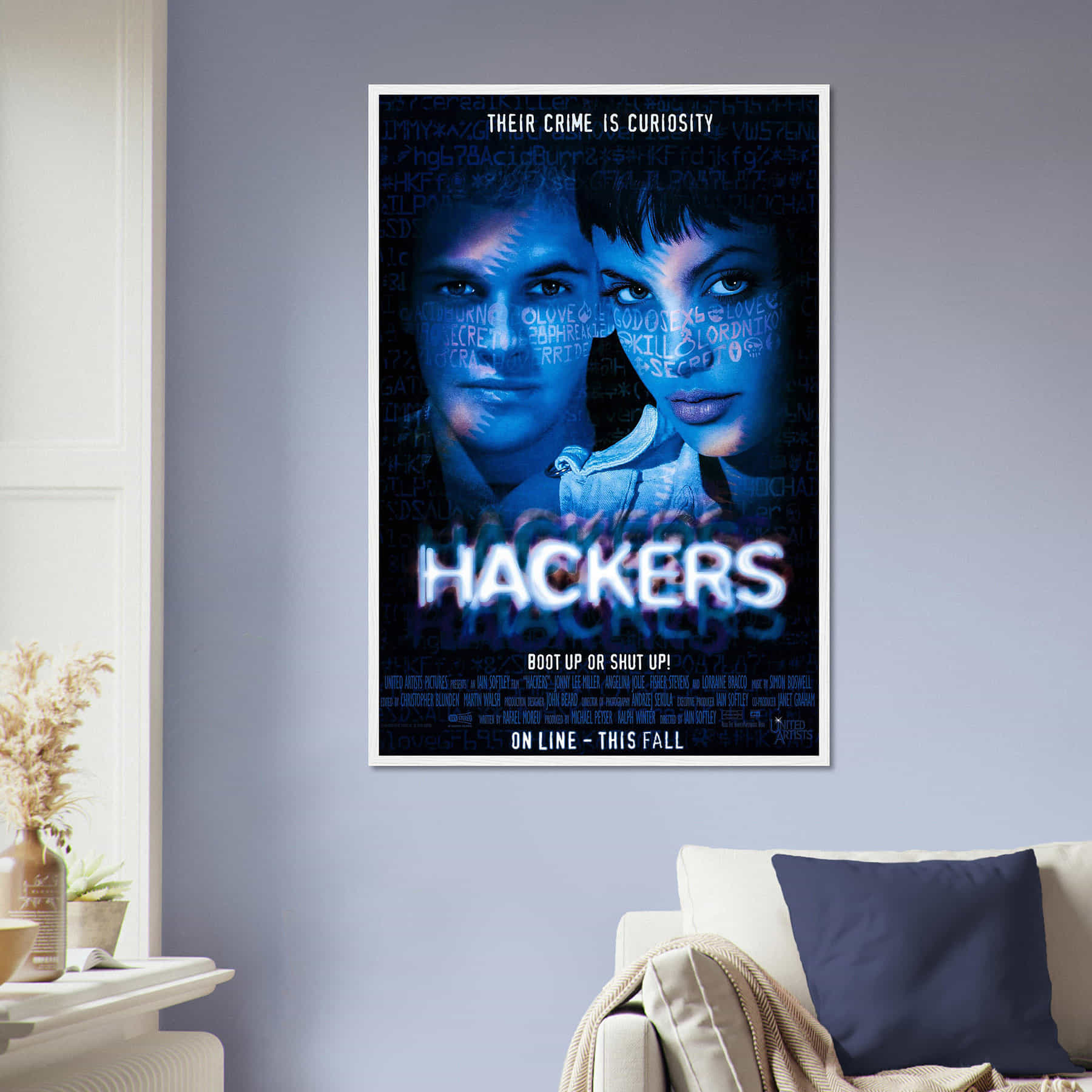 Hackers Movie Poster, Hackers (1995) Classic Vintage Movie Poster ...