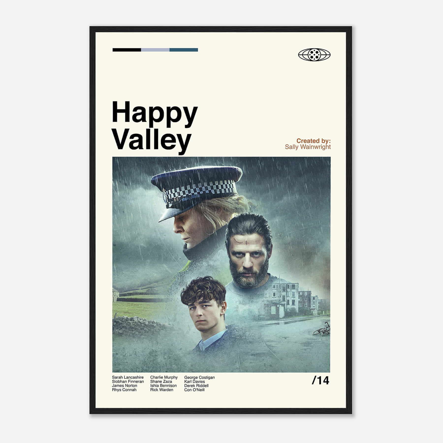 Happy Valley Movie Poster, Happy Valley Poster, Custom Print - Citiesbox