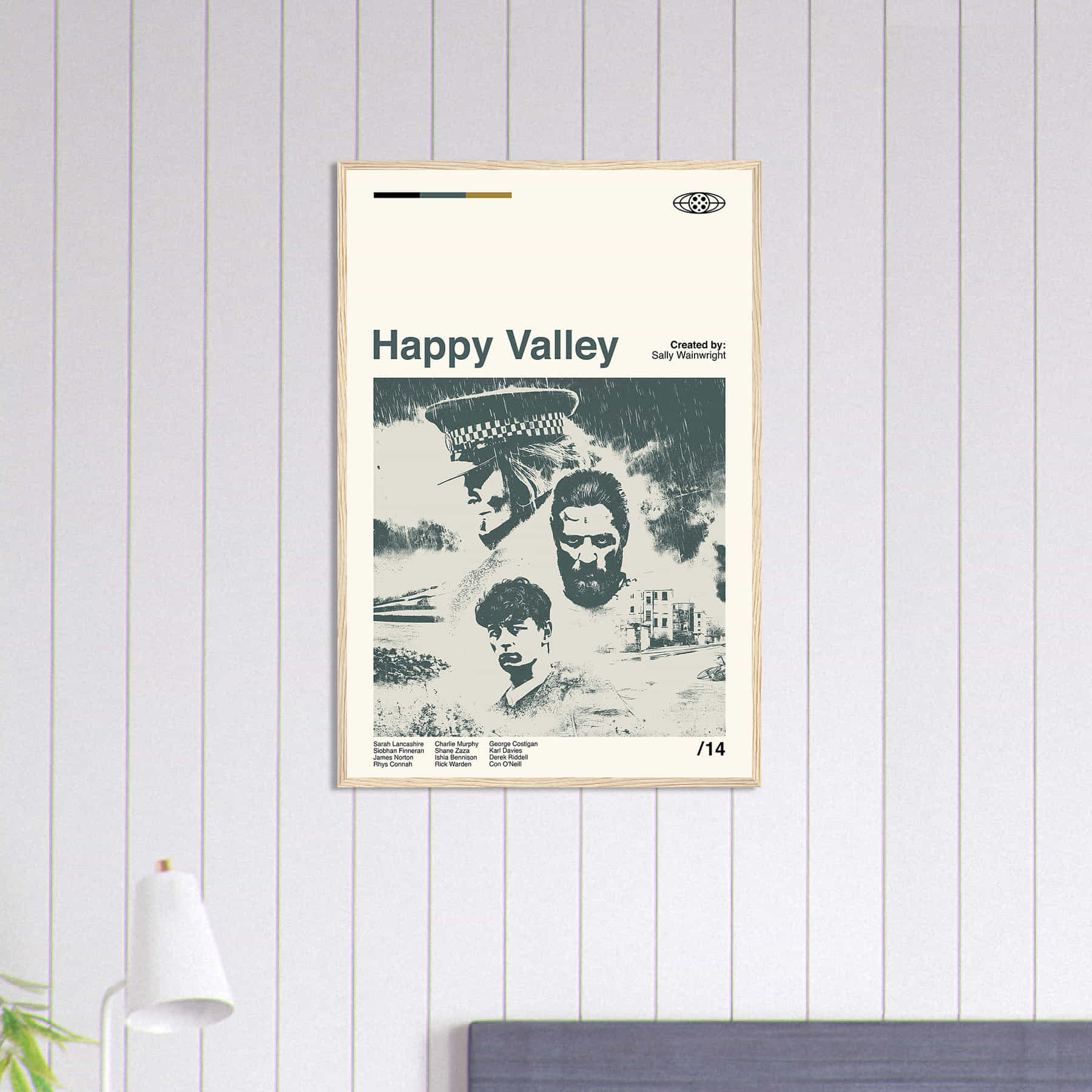 Happy Valley Poster, Happy Valley, Sally Wainwright Poster - Citiesbox