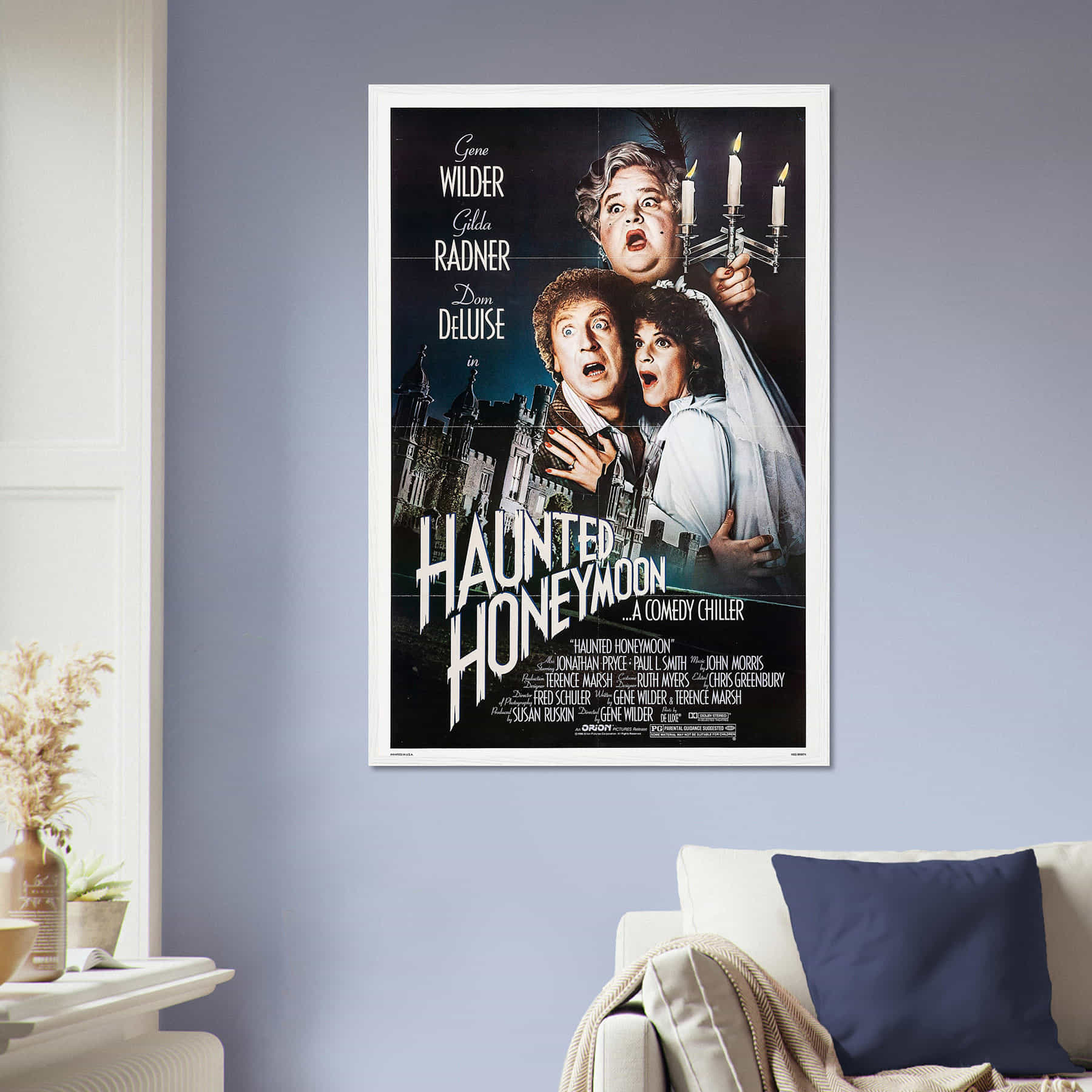 Haunted Honeymoon Movie Poster, Haunted Honeymoon (1986) Classic ...