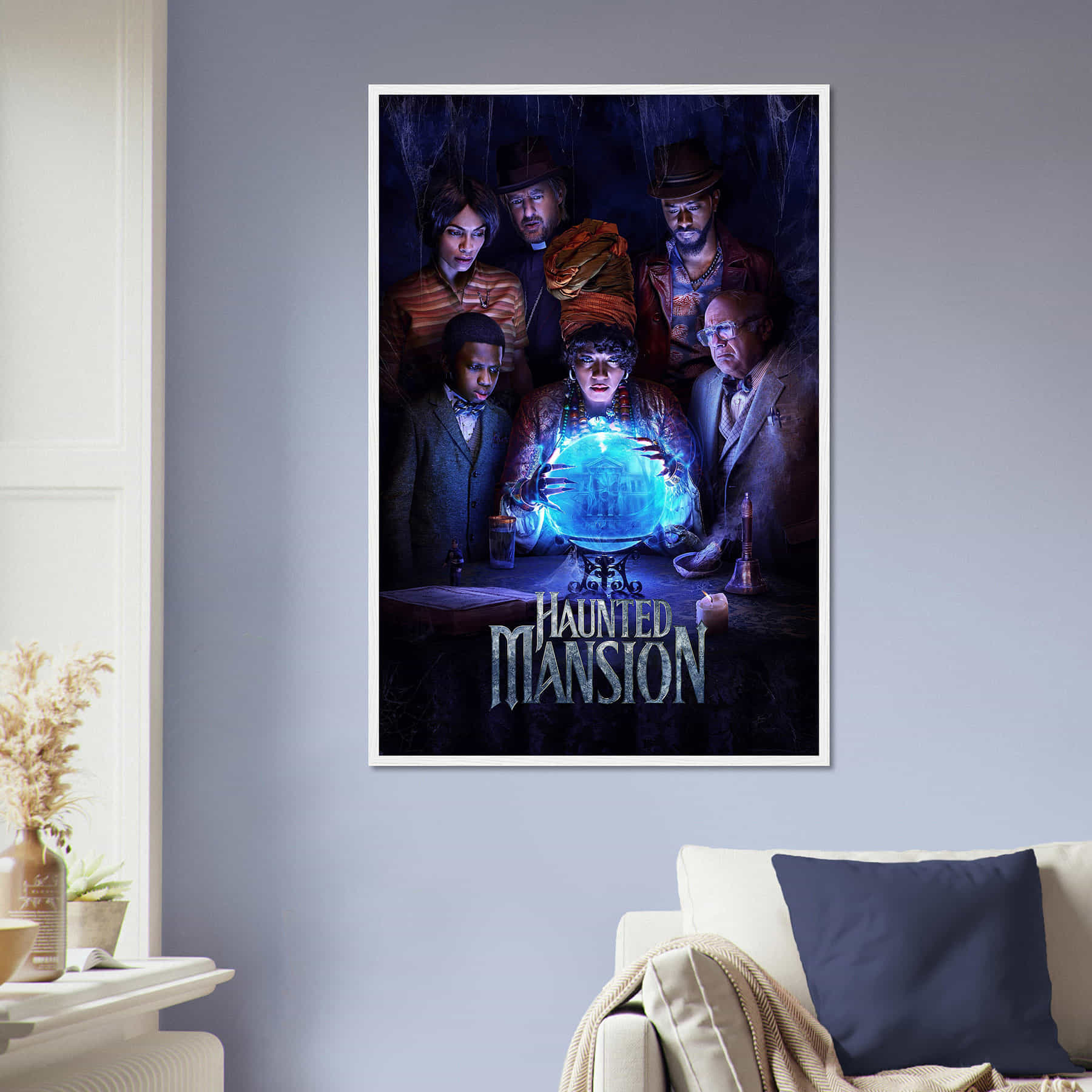 Haunted Mansion Movie Poster, Haunted Mansion Vintage Movie Poster ...