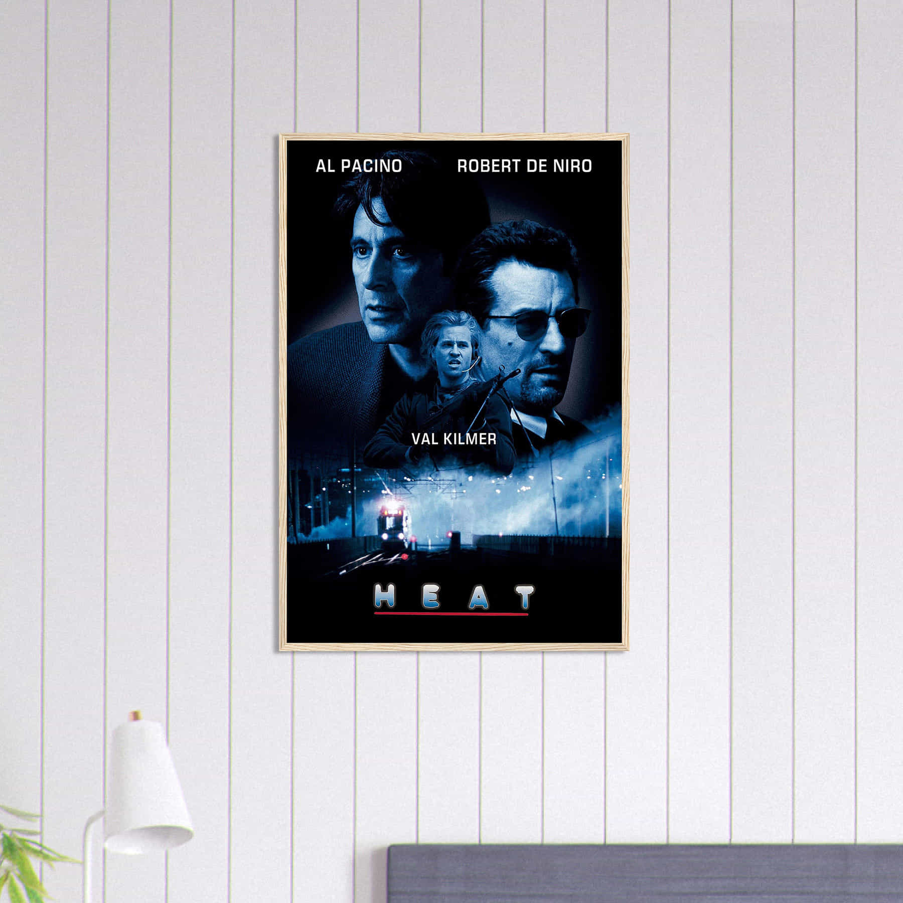 Heat (1995) Movie Poster, Heat Vintage Movie Poster, Classic Movie ...