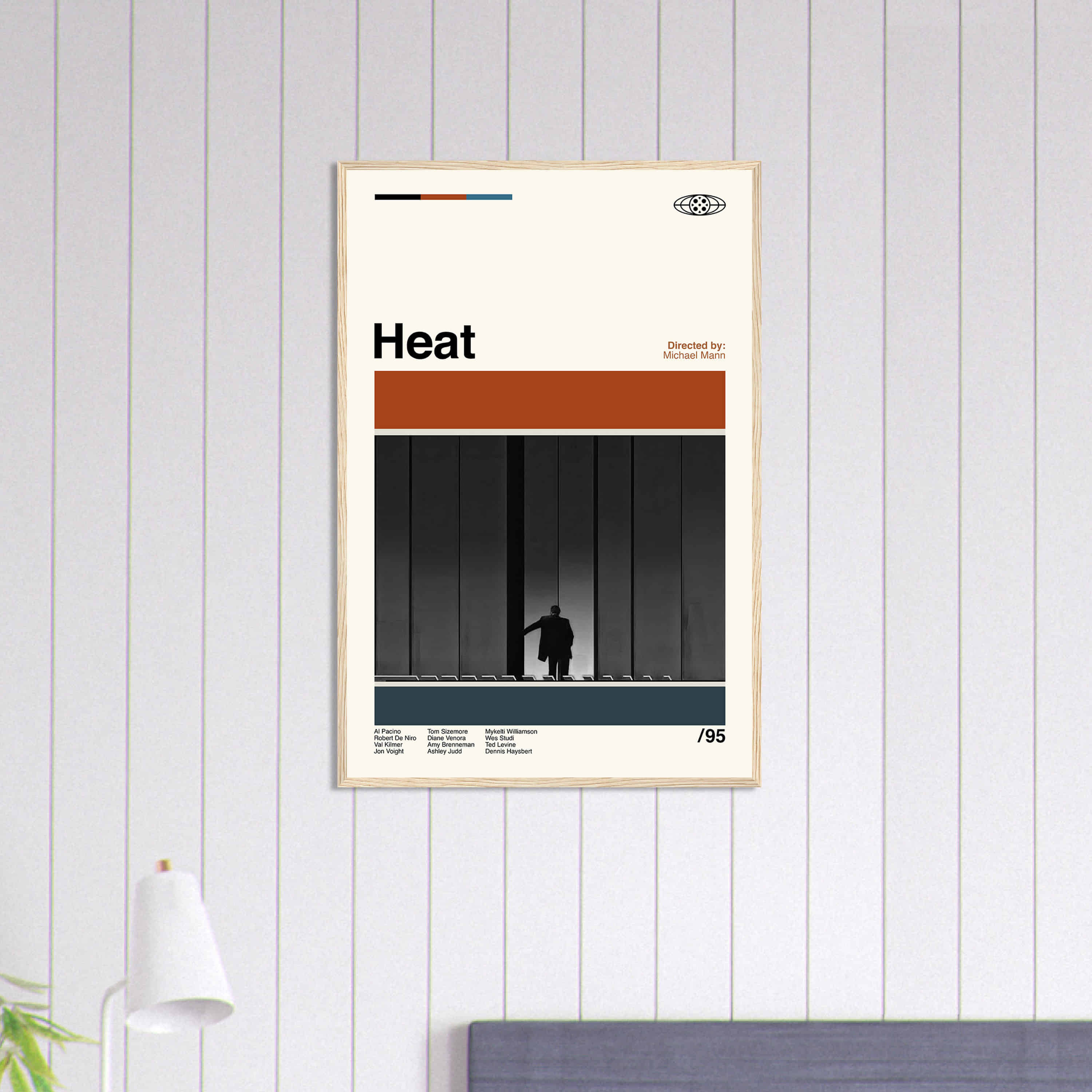 Heat Movie Poster, Michael Mann, Movie Poster - Citiesbox