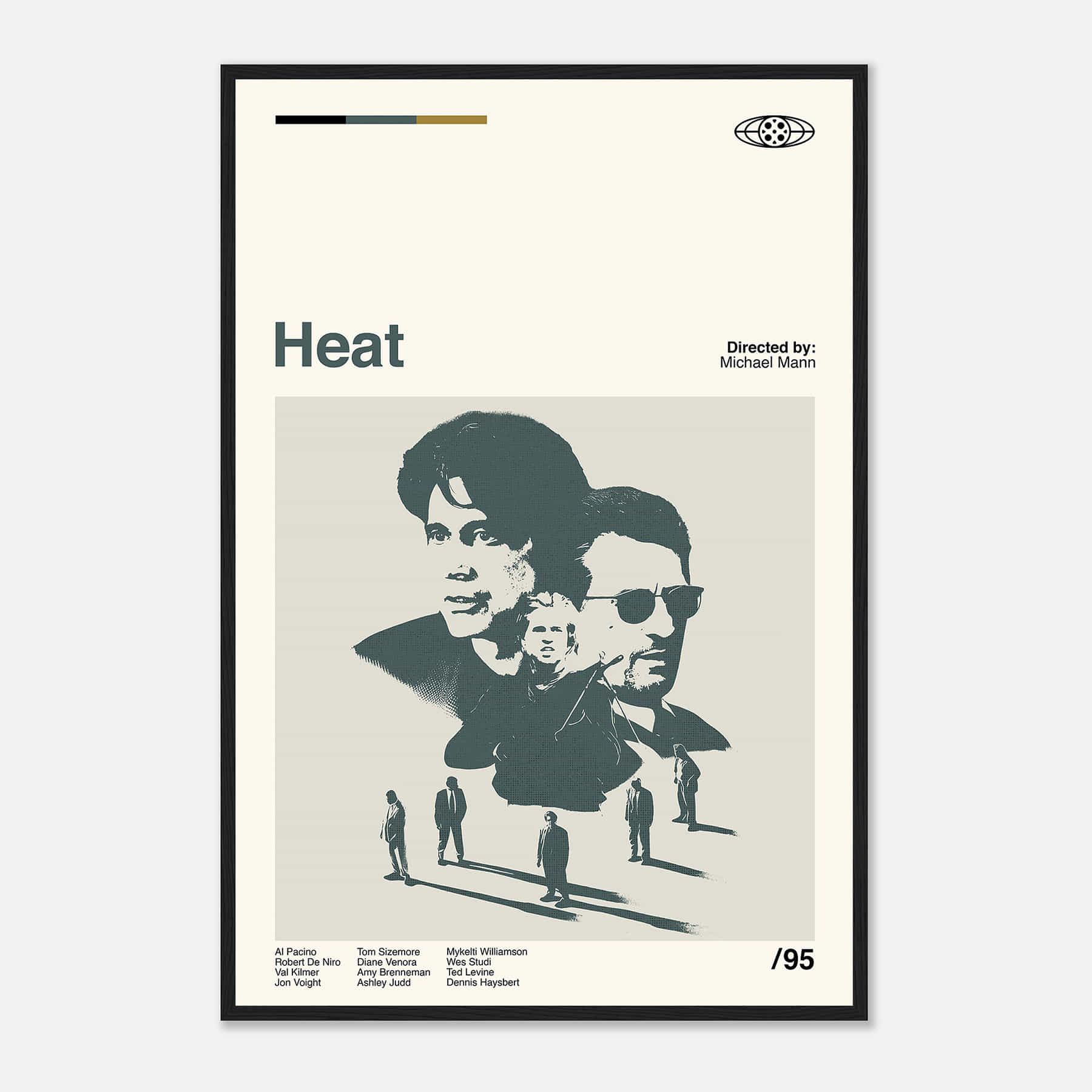 Heat Poster, Michael Mann Poster, Heat Print - Citiesbox
