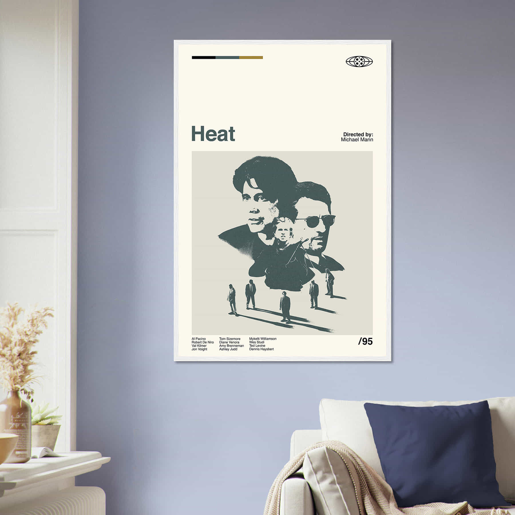 Heat Poster, Michael Mann Poster, Heat Print - Citiesbox