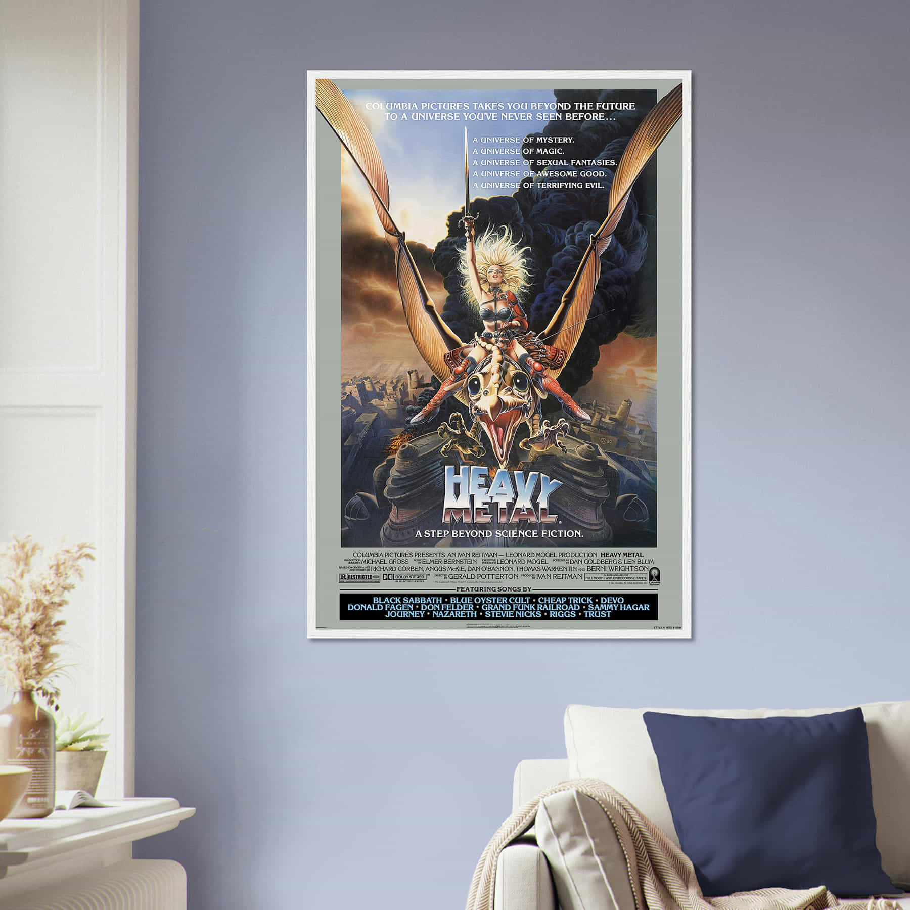 Heavy Metal (1981) Movie Poster, Heavy Metal Classic Vintage Movie ...