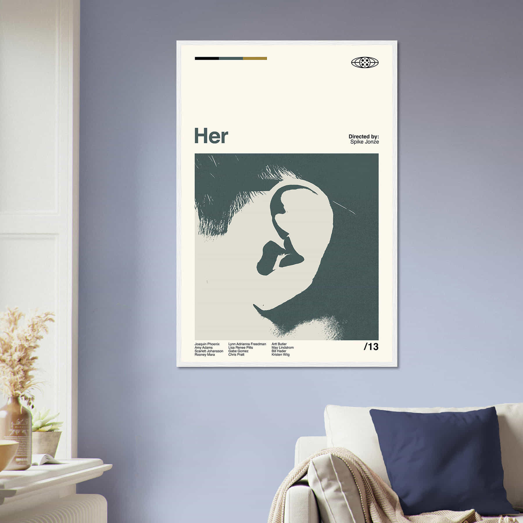 Her Poster, Her Movie Poster, Spike Jonze Poster - Citiesbox