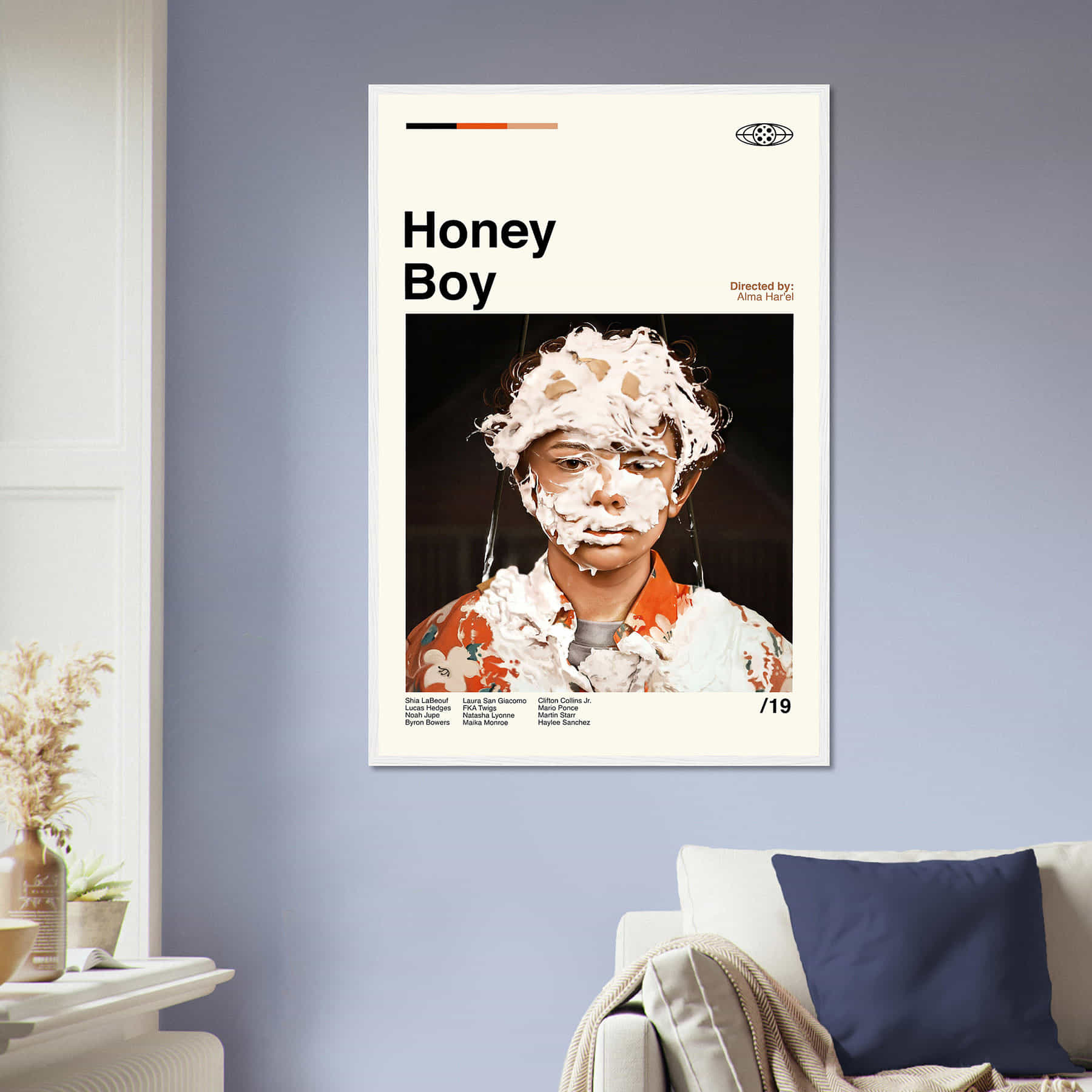 Honey Boy Movie Poster, Honey Boy Retro, Retro Movie Poster - Citiesbox