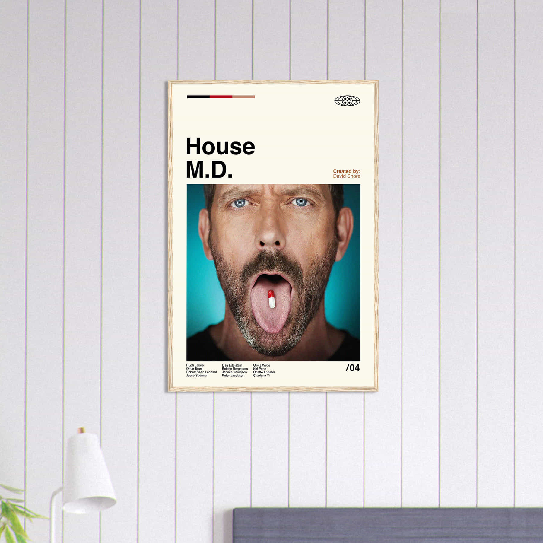 House M.D Poster, House M.D Movie, Retro Movie Poster - Citiesbox