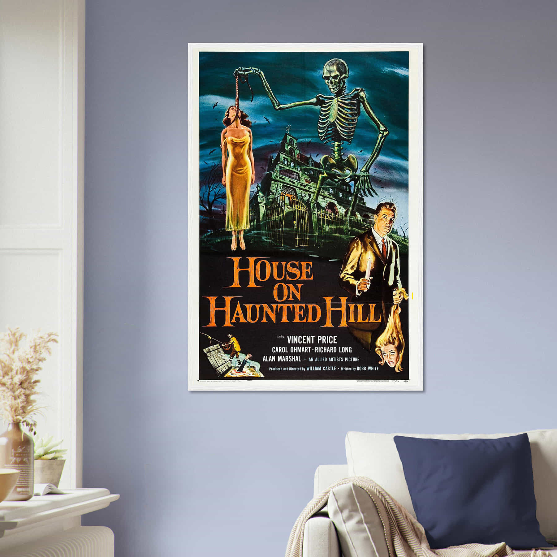 House on Haunted Hill (1959) Movie Poster, House on Haunted Hill ...