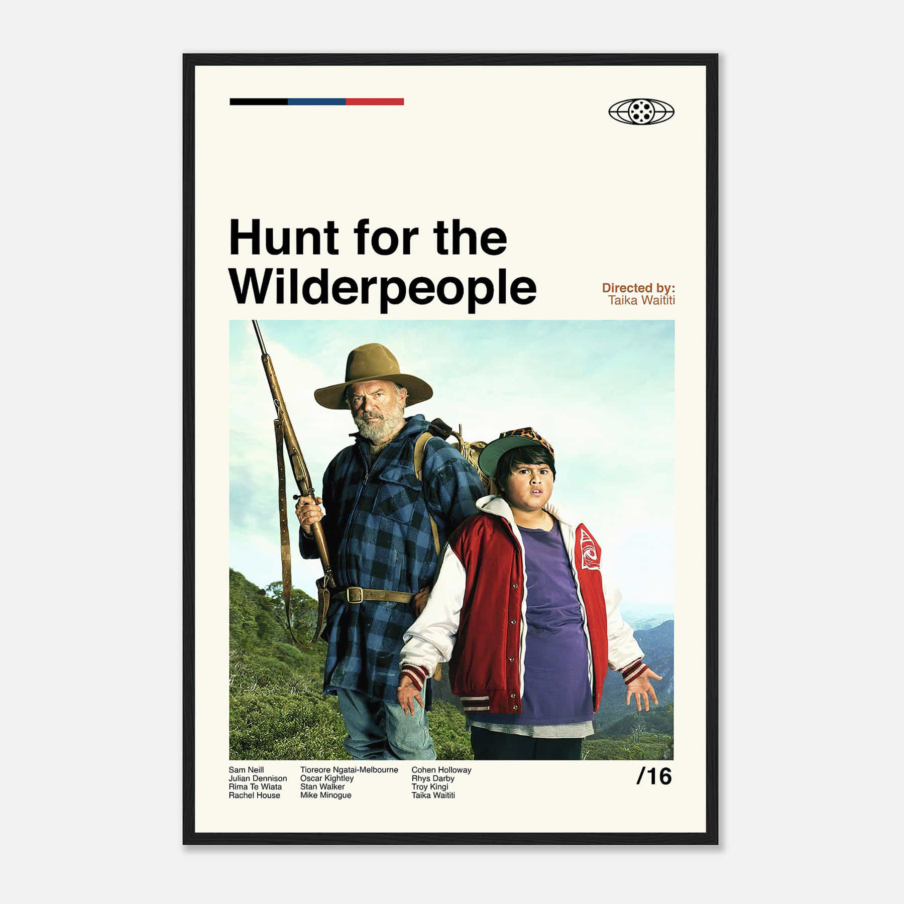 Hunt For The Wilderpeople Movie Poster, Taika Waititi Poster, Movie Poster DS2 - Citiesbox