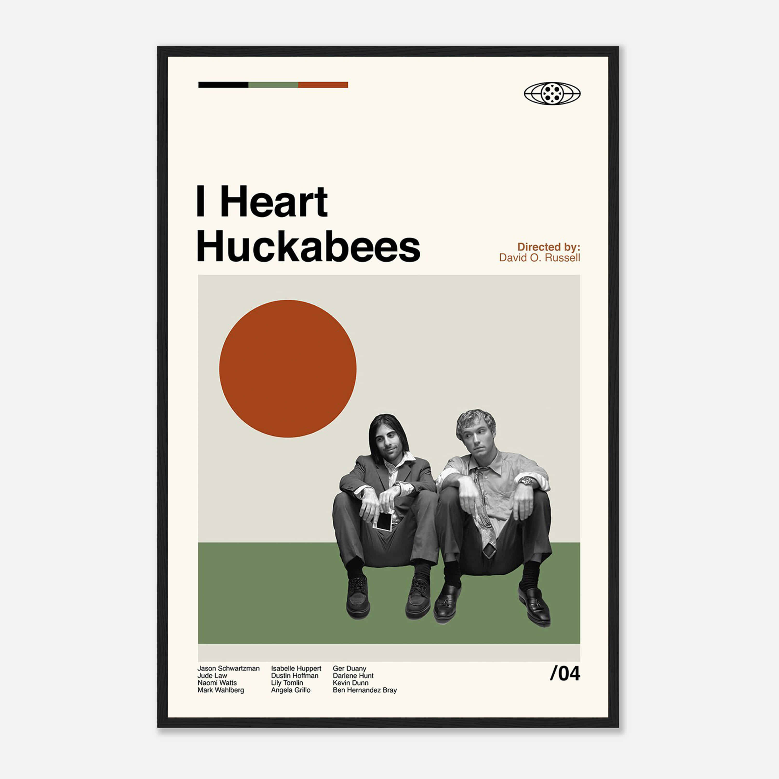 I Heart Huckabees Movie Poster, I Heart Huckabees Poster, Minimalist ...