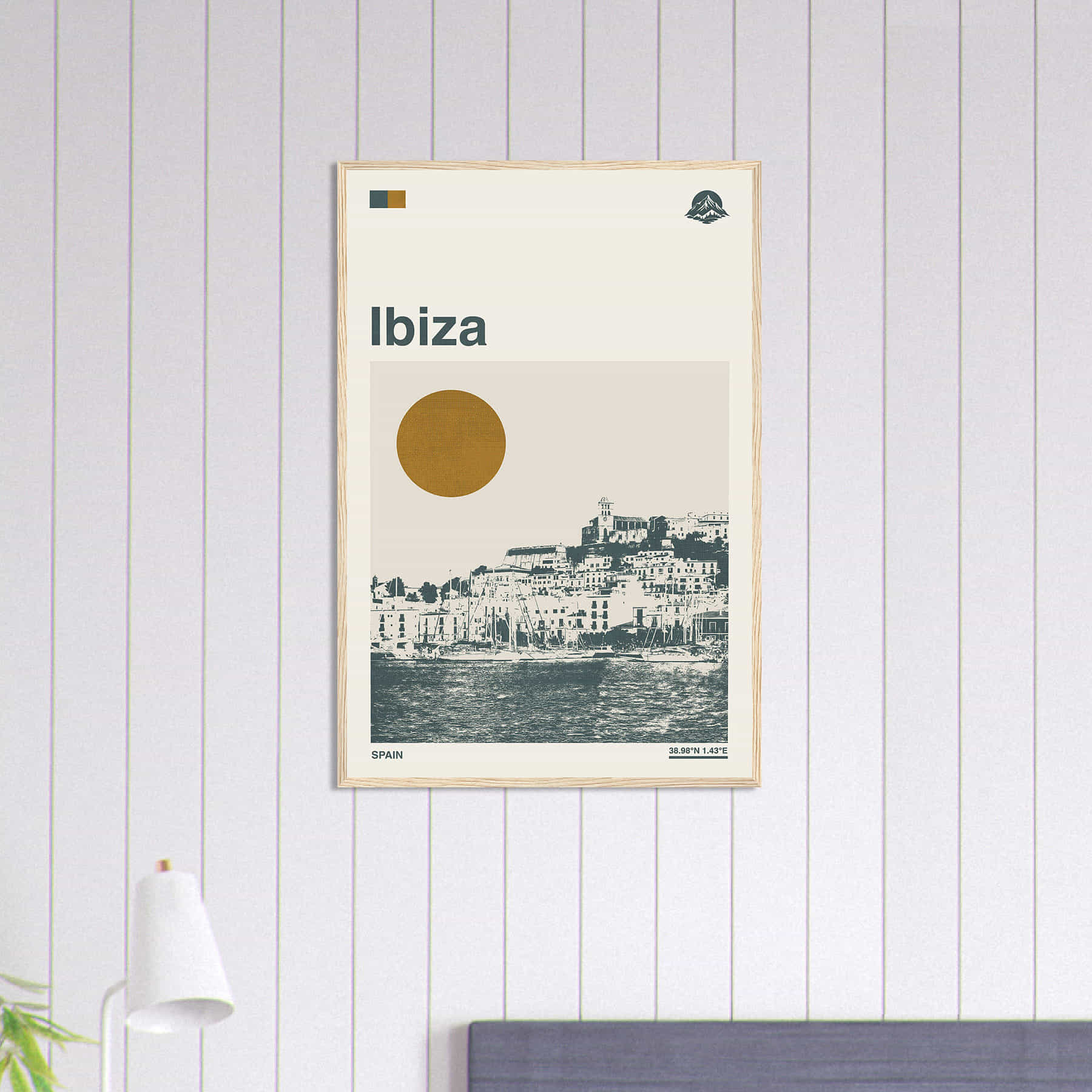 Ibiza Print, Ibiza Poster, Ibiza Wall Art - Citiesbox