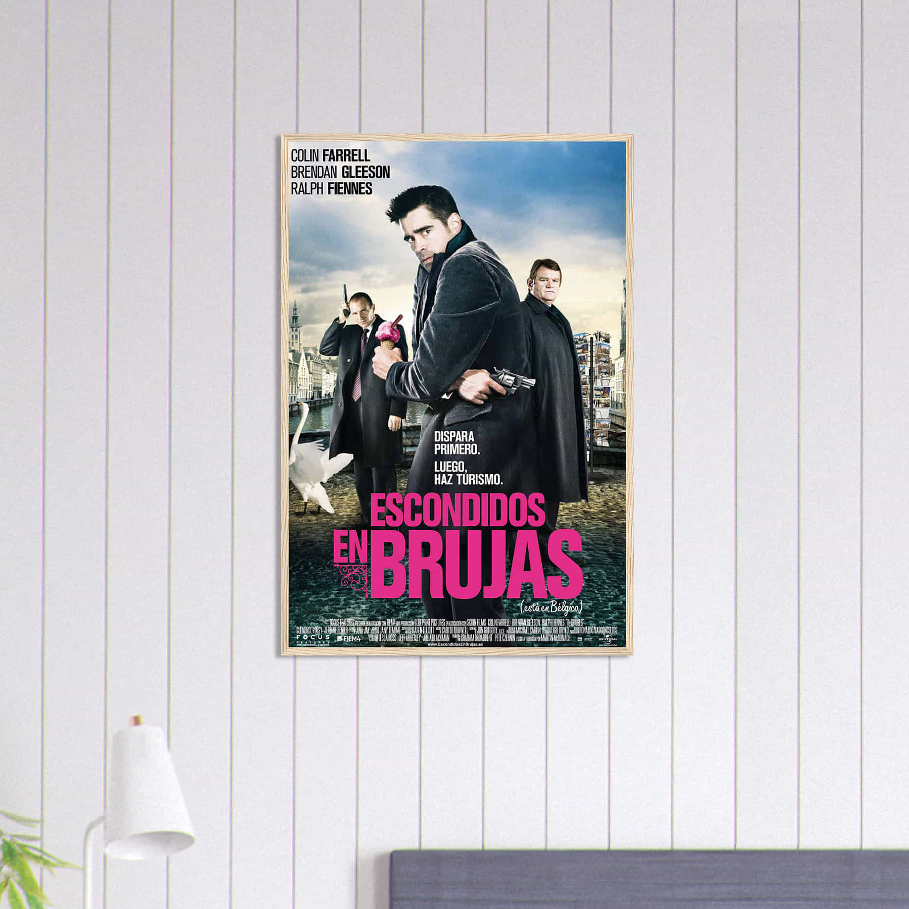 In Bruges Movie Poster, In Bruges Vintage Movie Poster, Classic Poster ...