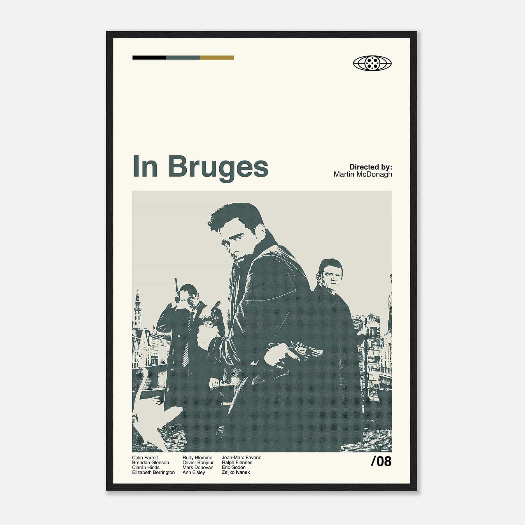In Bruges Poster, Martin McDonagh Poster, Classic Movie - Citiesbox