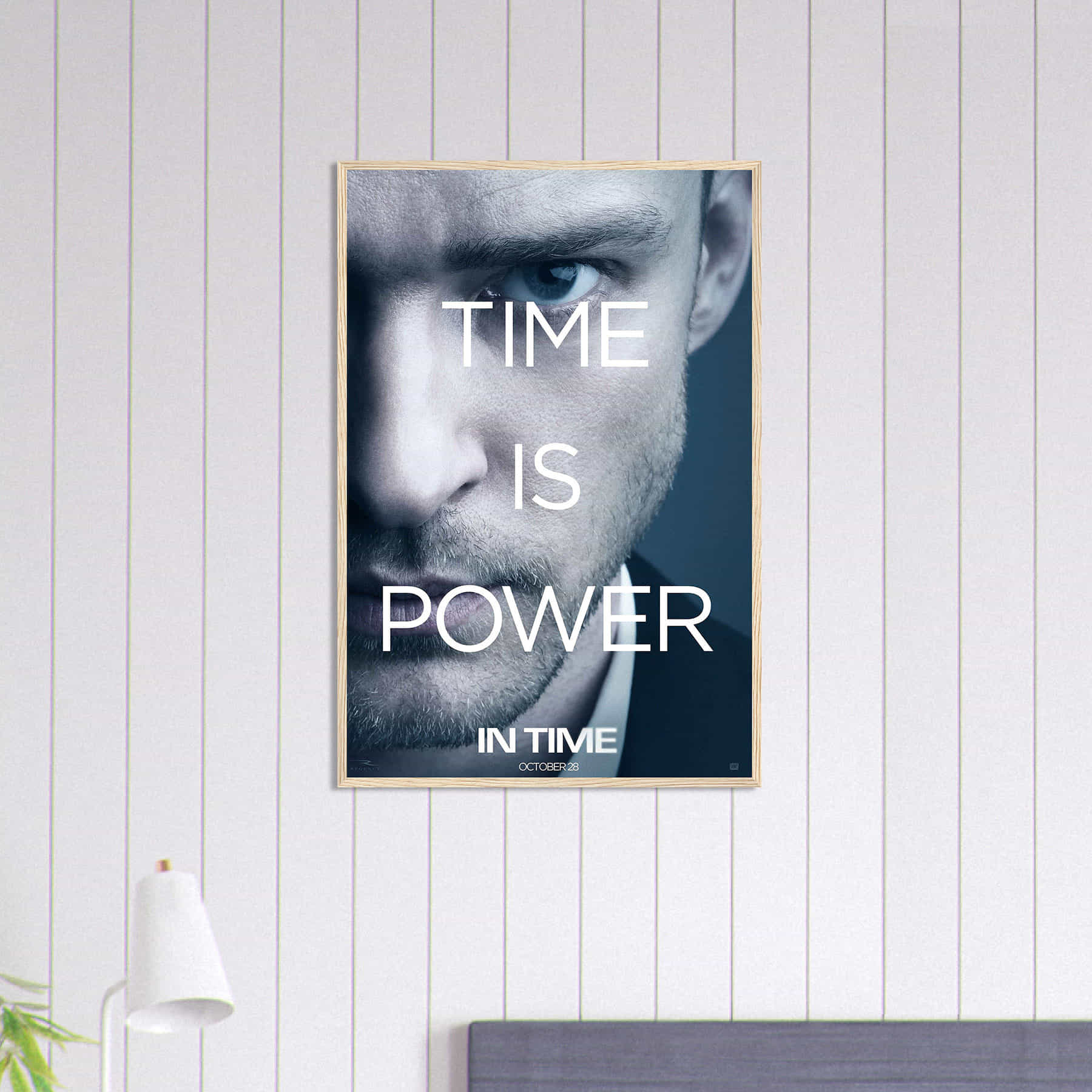 In Time Movie Poster, In Time Classic Vintage Movie Poster, Classic ...