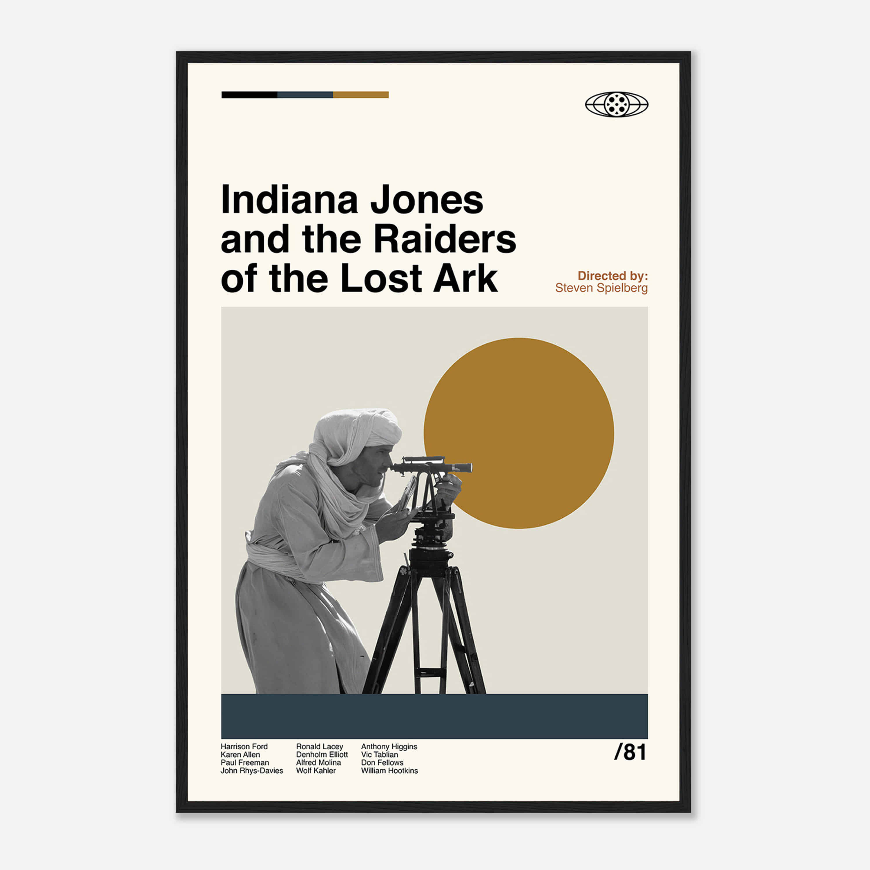 Indiana Jones And the Raiders of the Lost Ark Poster, Steven Spielberg ...