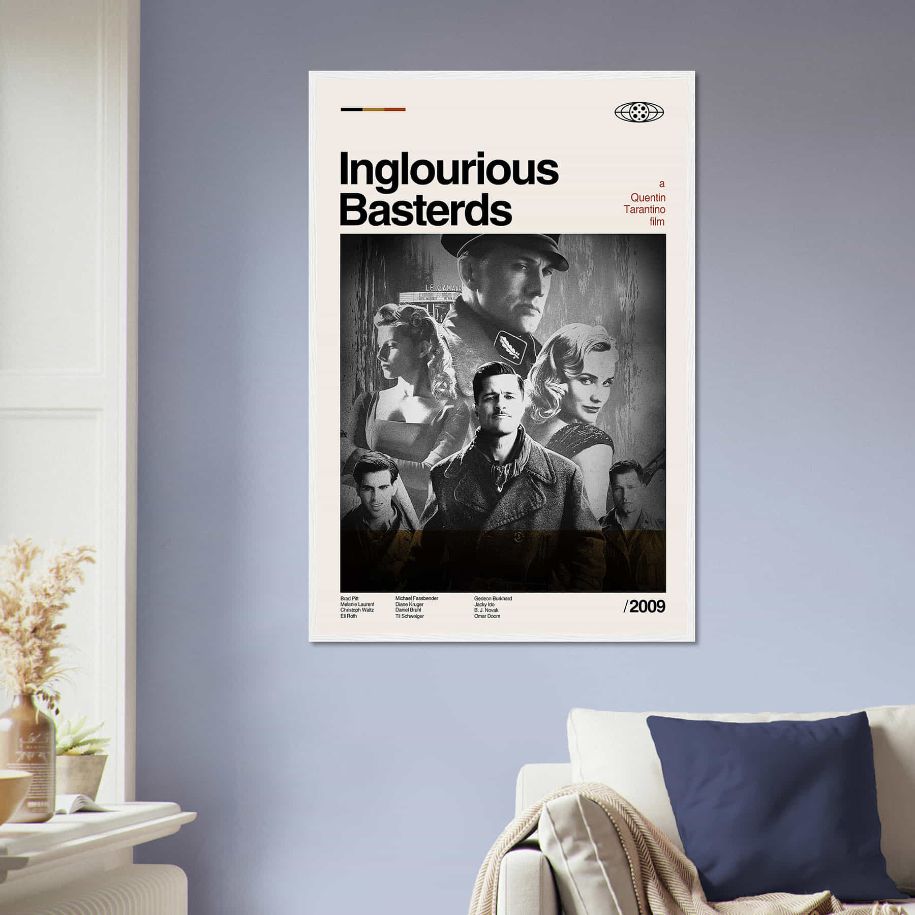 Inglourious Basterds Poster Inglourious Basterds Print Movie Poster 9692