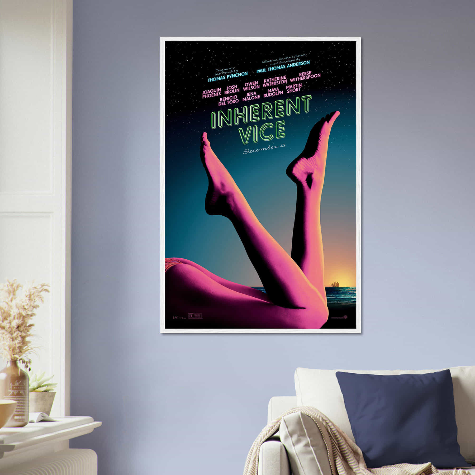 Inherent Vice Movie Poster, Inherent Vice (2014) Classic Vintage Movie Poster, Classic Movie ...