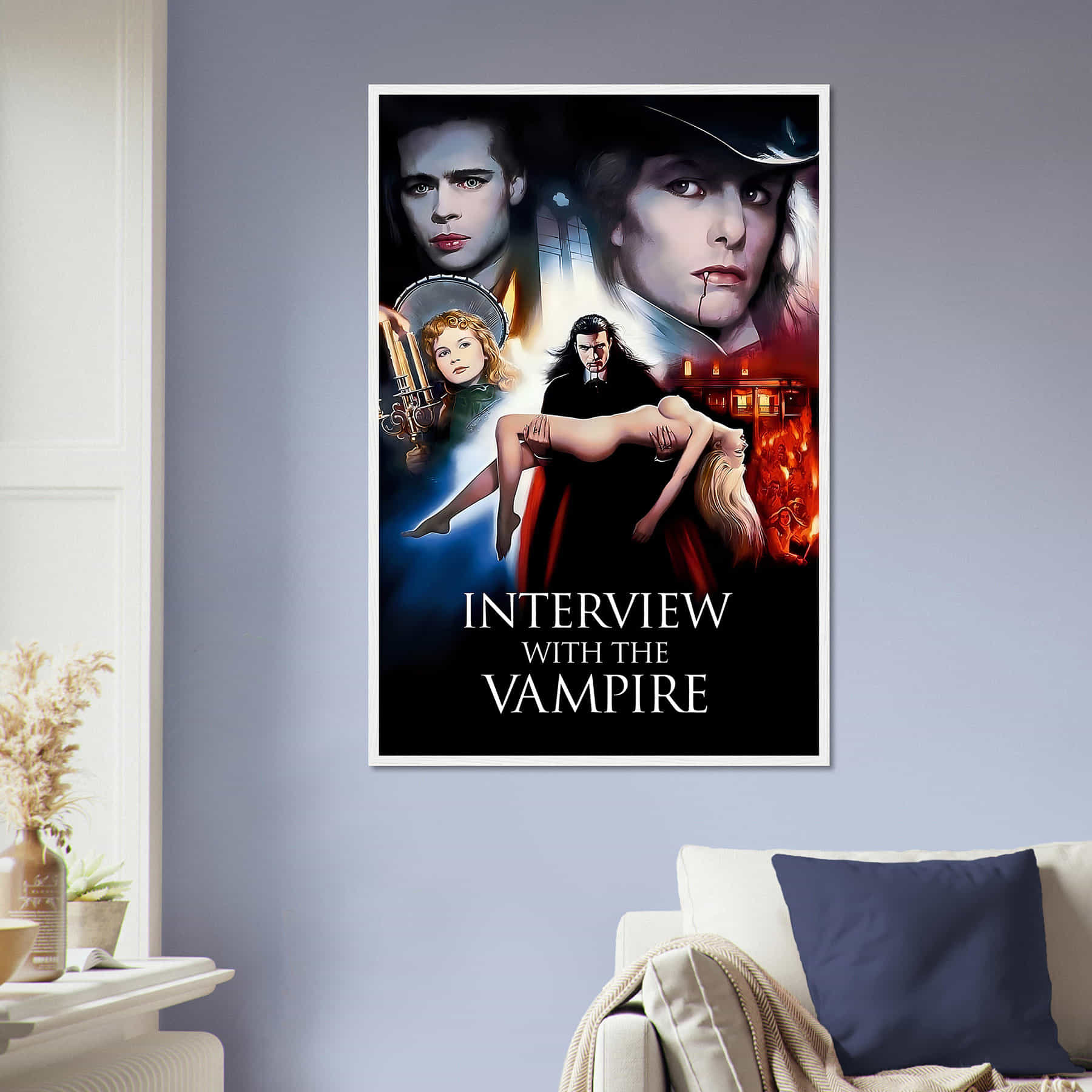 Interview with the Vampire Movie Poster, Tom Cruise Classic Vintage ...