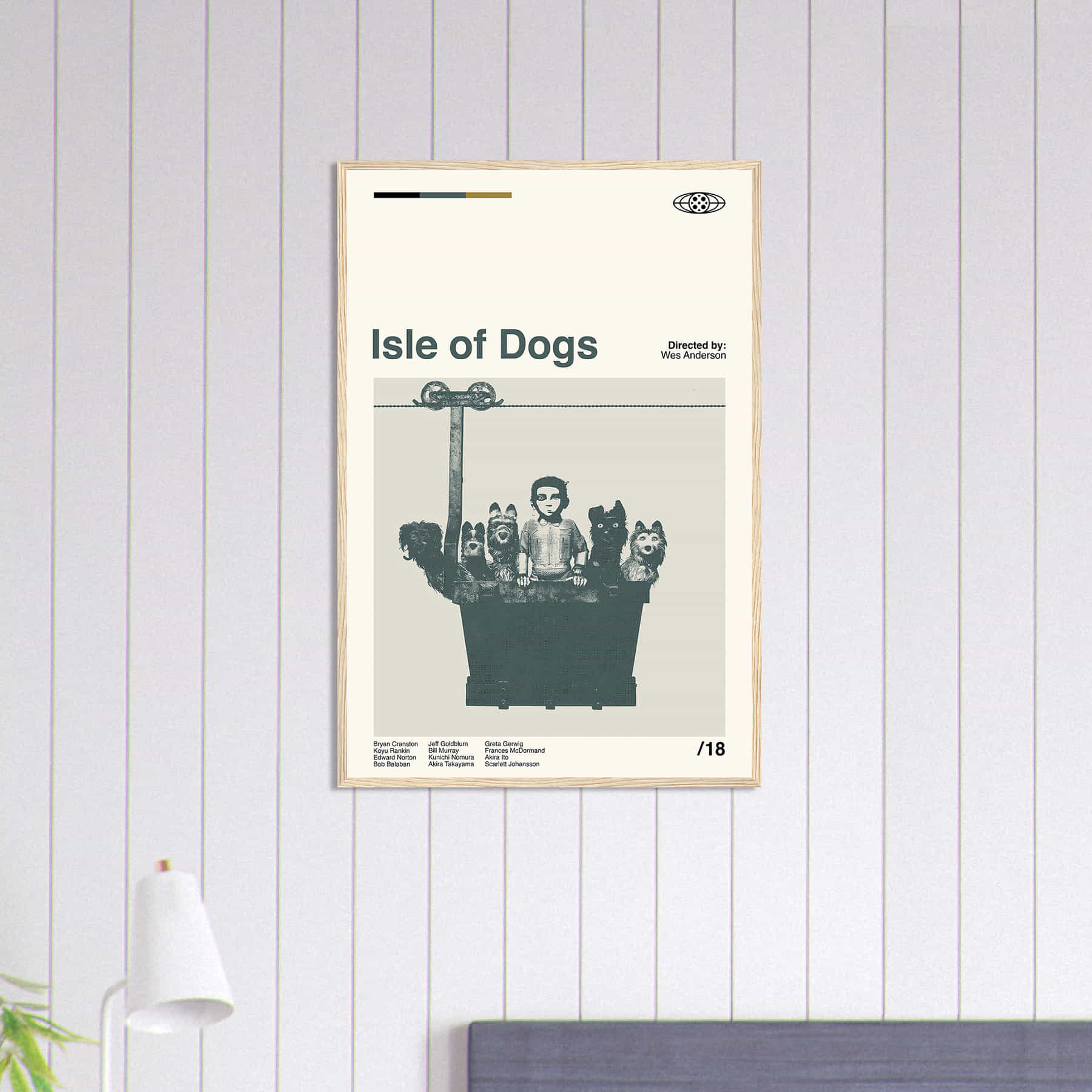 Isle Of Dogs Poster, Wes Anderson Poster, Retro Poster - Citiesbox