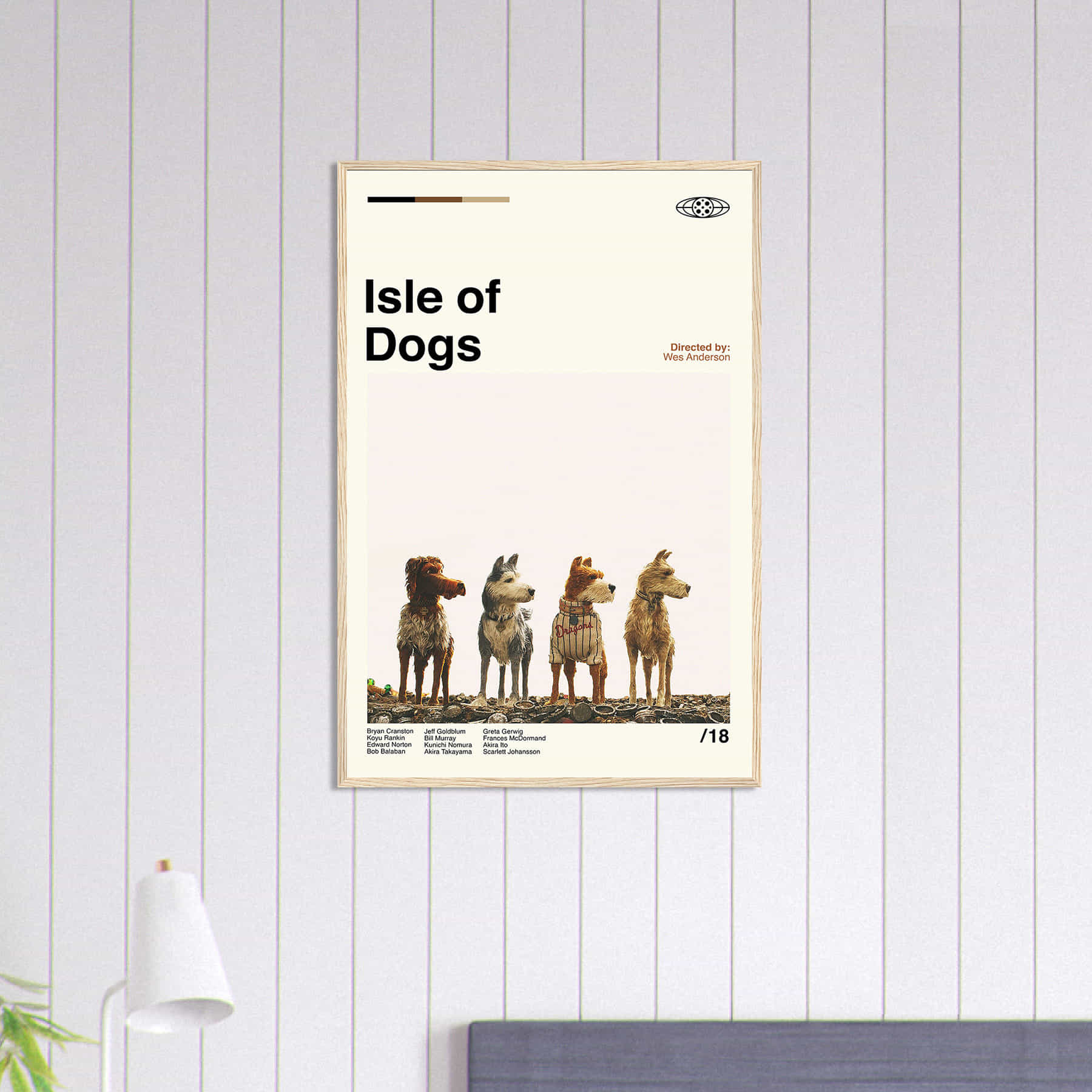 Isle Of Dogs, Wes Anderson, Movie Poster - Citiesbox