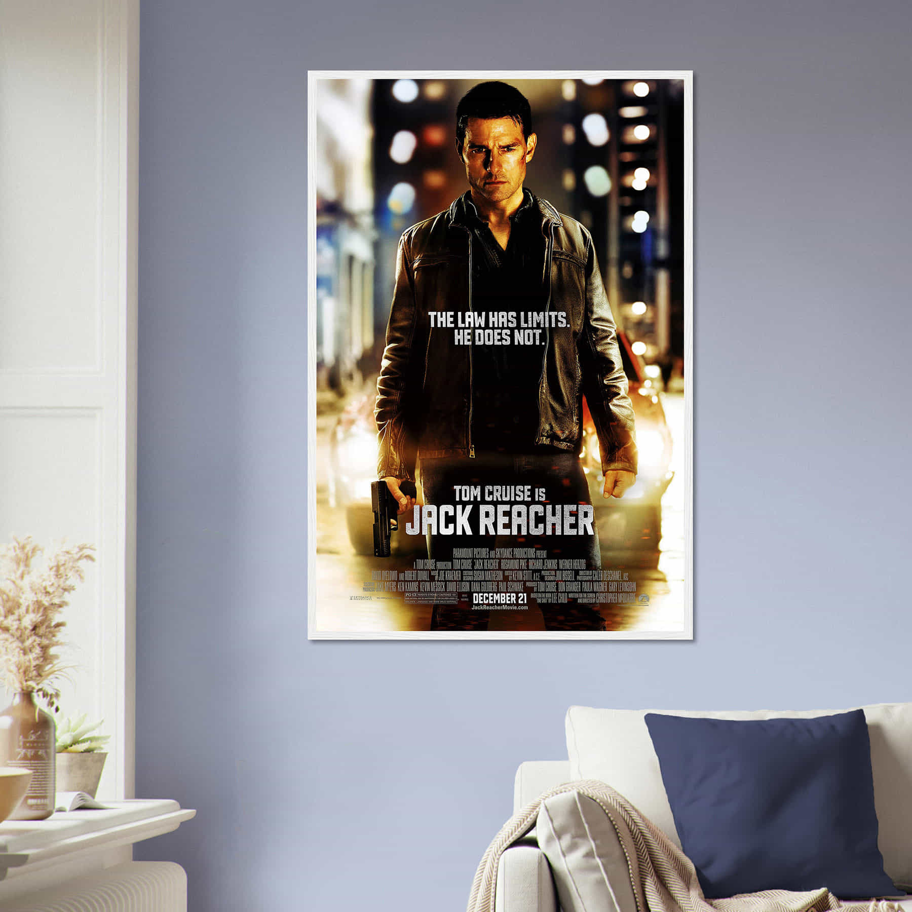 Jack Reacher Movie Poster, Jack Reacher (2012) Classic Vintage Movie ...