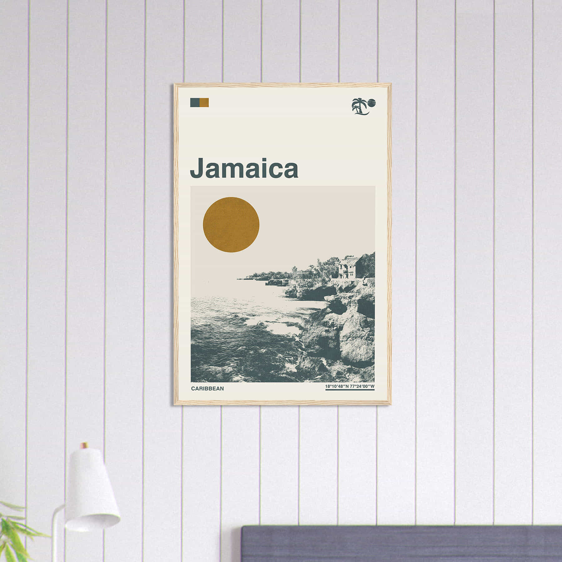 Jamaica Print, Jamaica Wall Art, Jamaica Art Print - Citiesbox