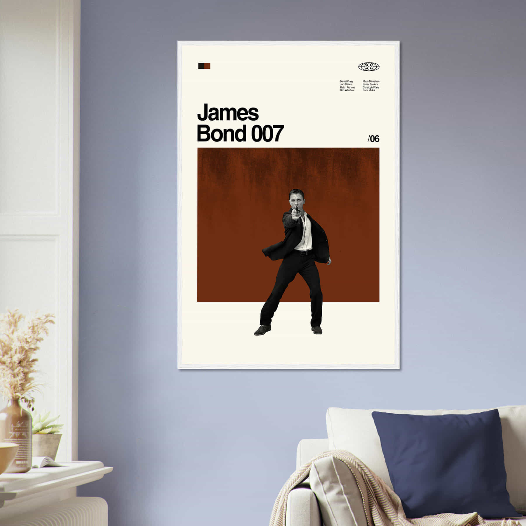 James Bond 007 Movie Poster, James Bond Poster, James Bond Art - Citiesbox