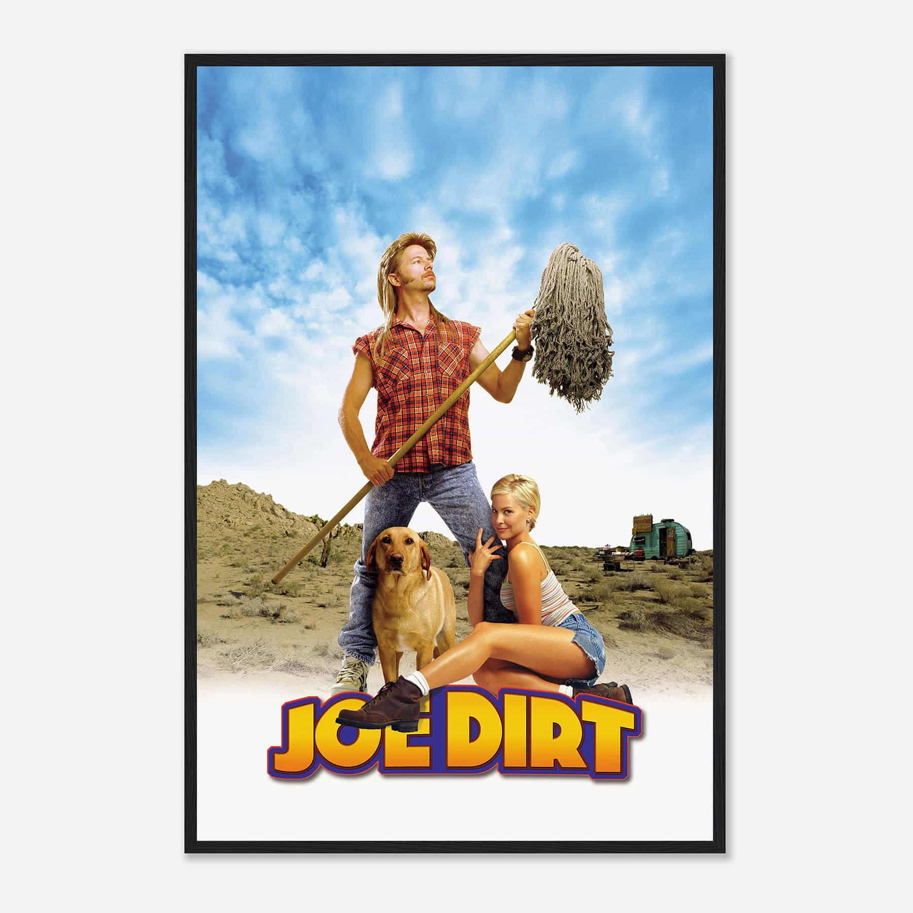 Joe Dirt (2001) Movie Poster, Joe Dirt Classic Vintage Film Poster ...