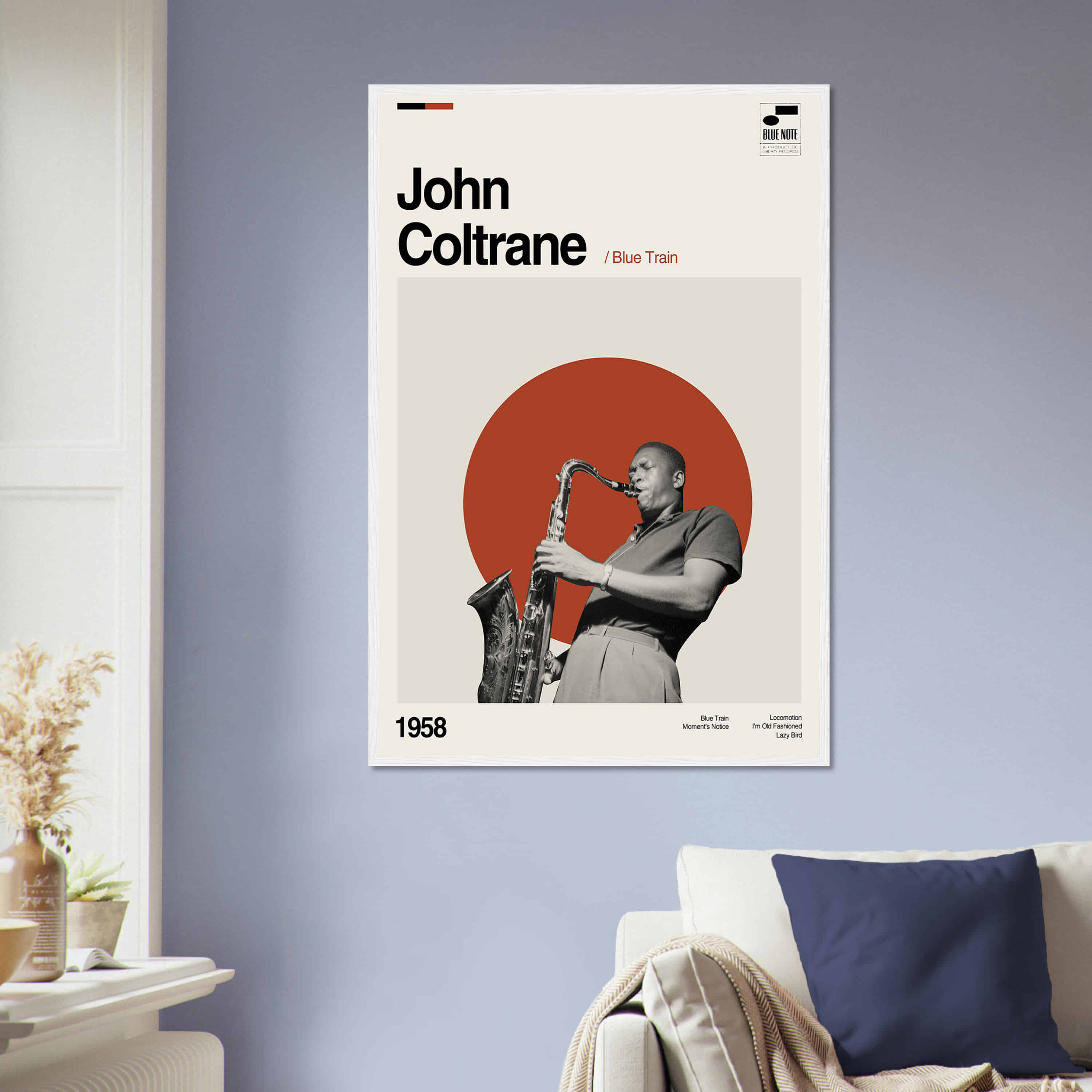 John Coltrane Poster, John Coltrane Movie, Blue Train Film - Citiesbox