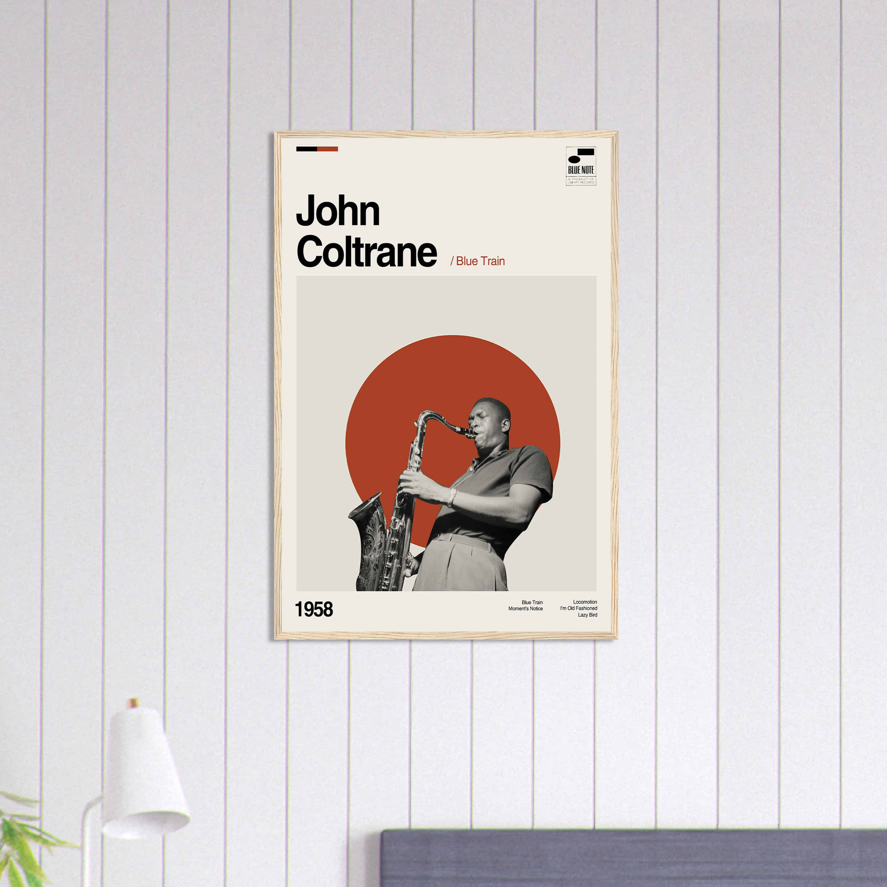 John Coltrane Poster, John Coltrane Movie, Blue Train Film - Citiesbox