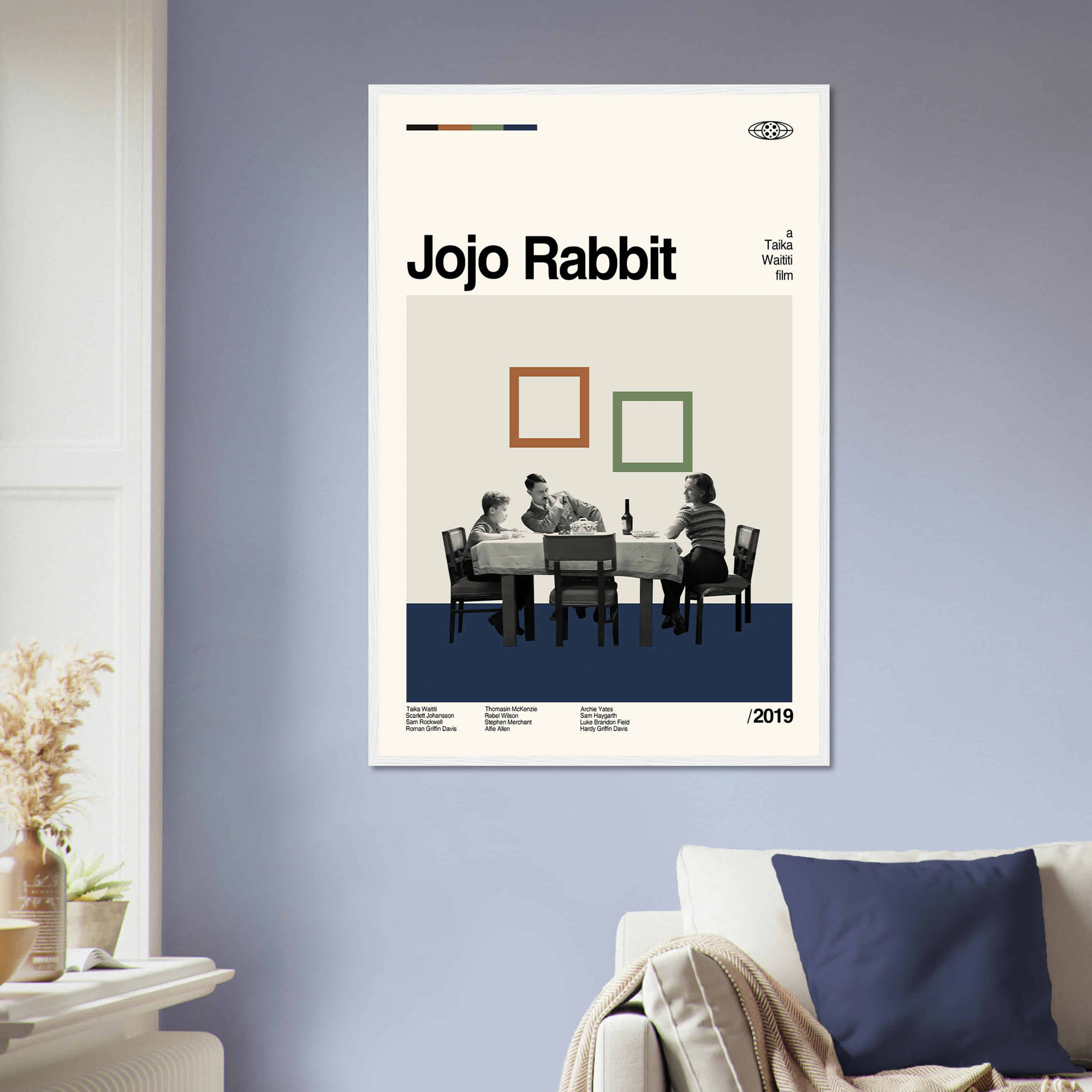 Jojo Rabbit Poster, Jojo Rabbit Movie, Taika Waititi Film - Citiesbox