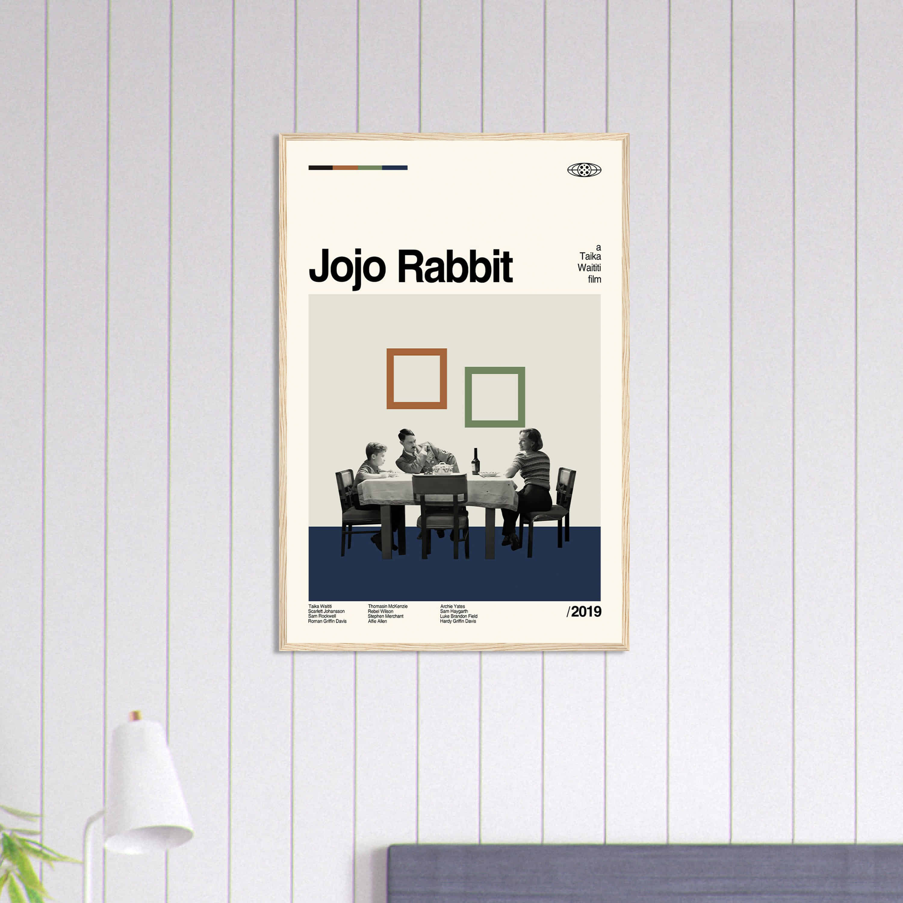 Jojo Rabbit Poster, Jojo Rabbit Movie, Taika Waititi Film - Citiesbox